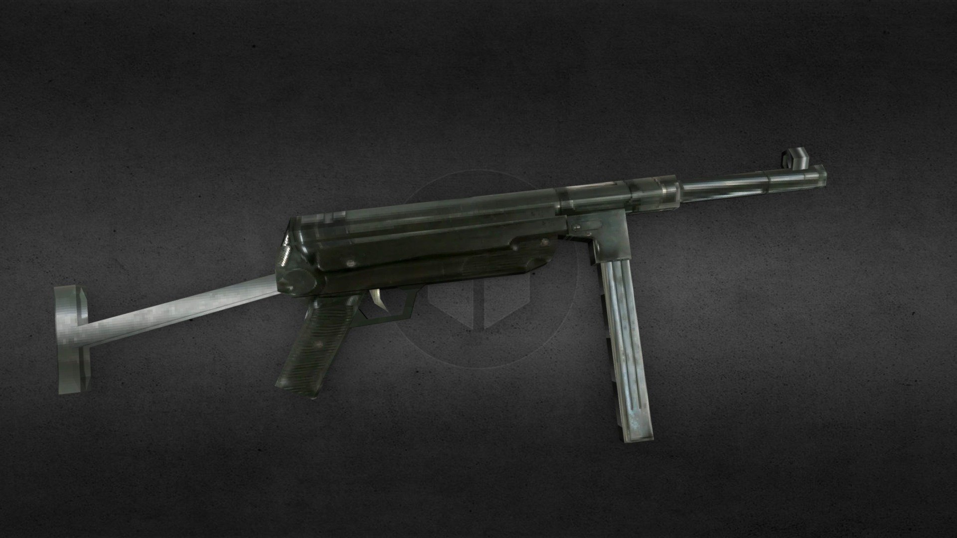 Ps1 - Mp40 - Download Free 3D model by swordmanck [48f2251] - Sketchfab