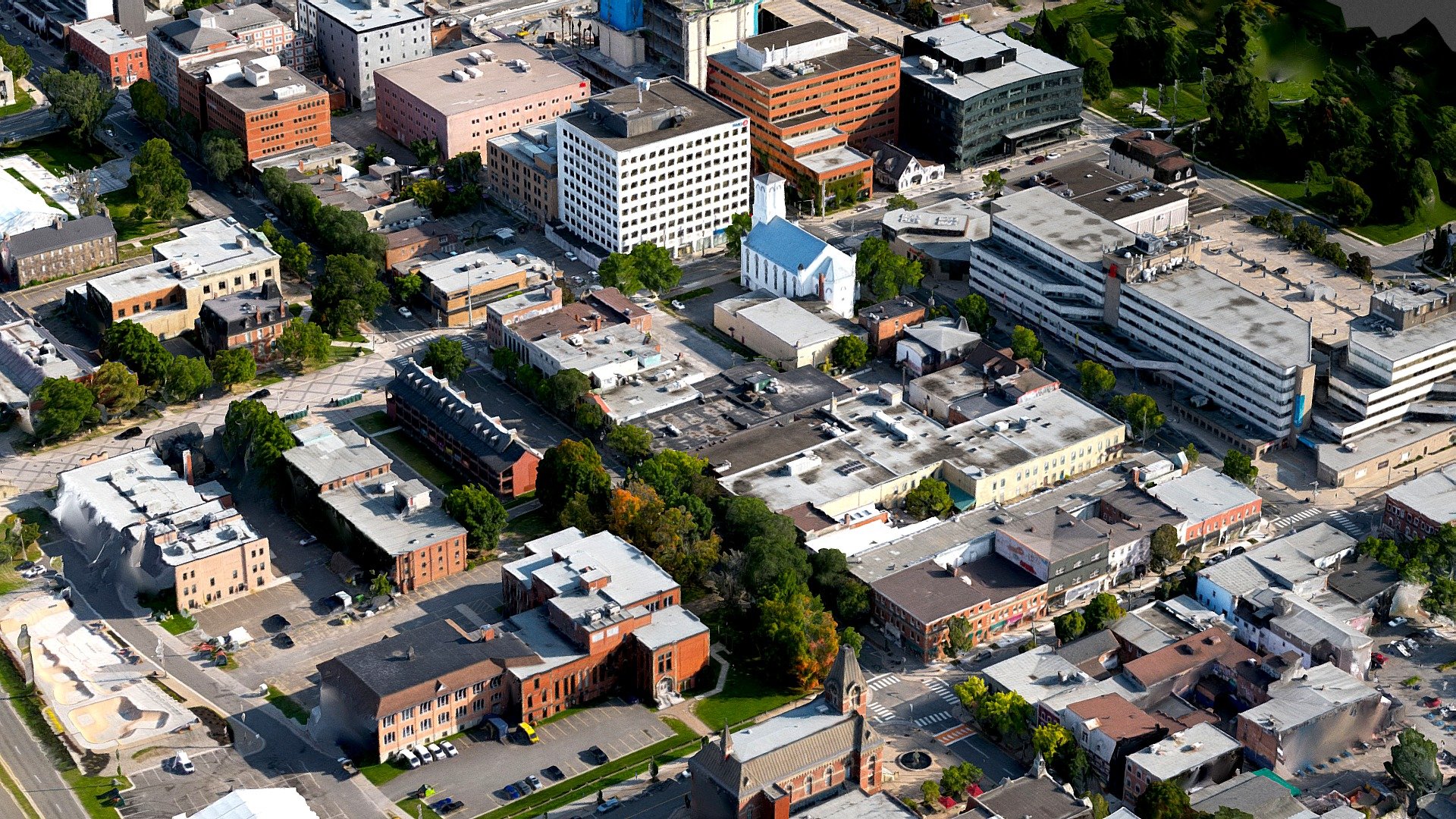 Canadian City Downtown Photogrammetry Analysis - Download Free 3D model ...