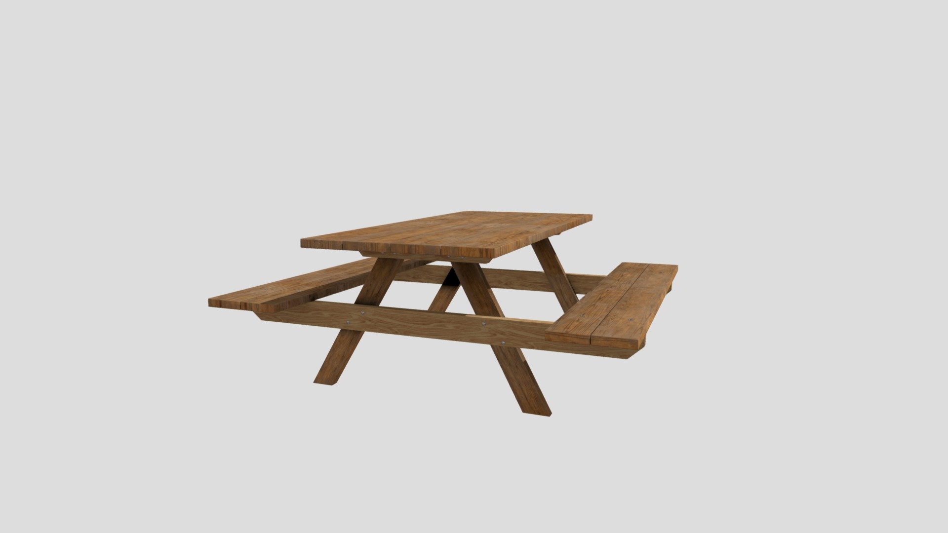 picnic table - 3D model by Burgot7 [48f53b3] - Sketchfab