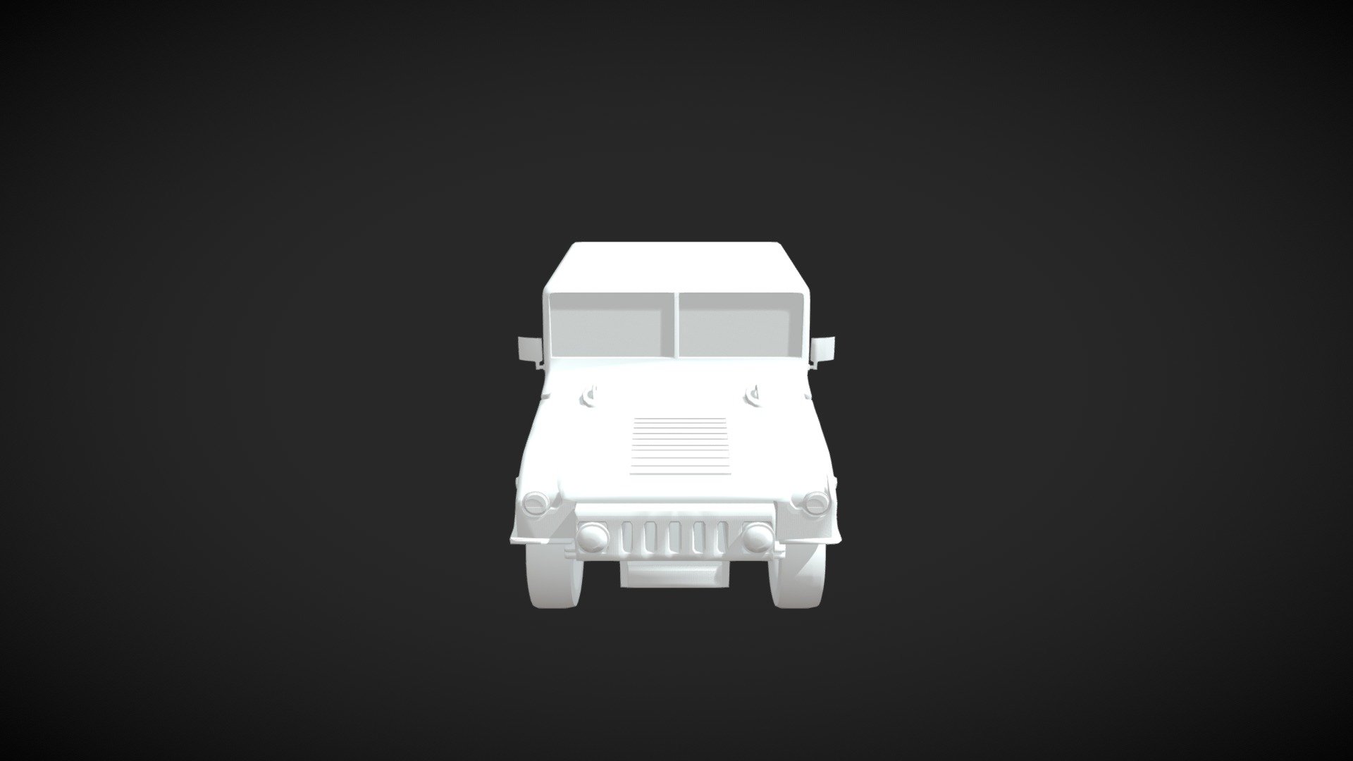 Humvee - 3D model by Ahmikazii [48f5b36] - Sketchfab