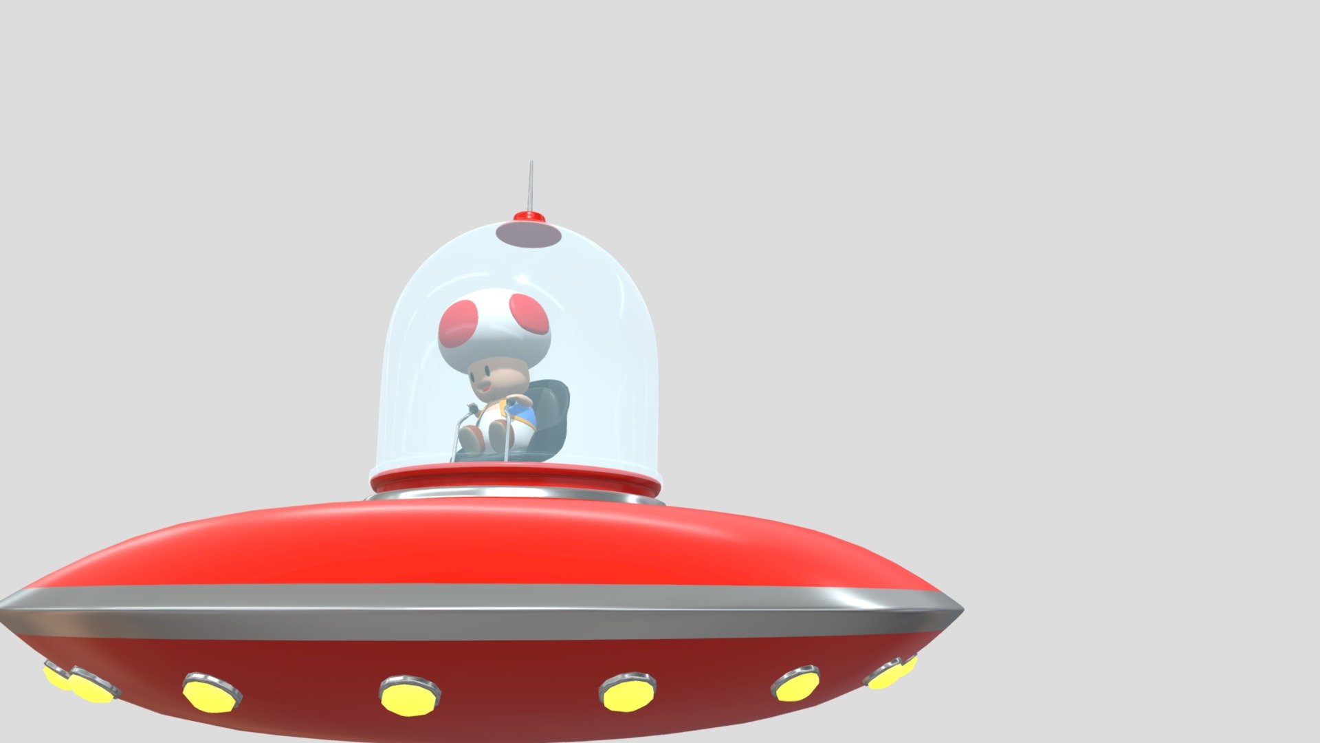 Toad from Nintendo Super Mario Bros - ANIMATION - 3D model by Taste of ...