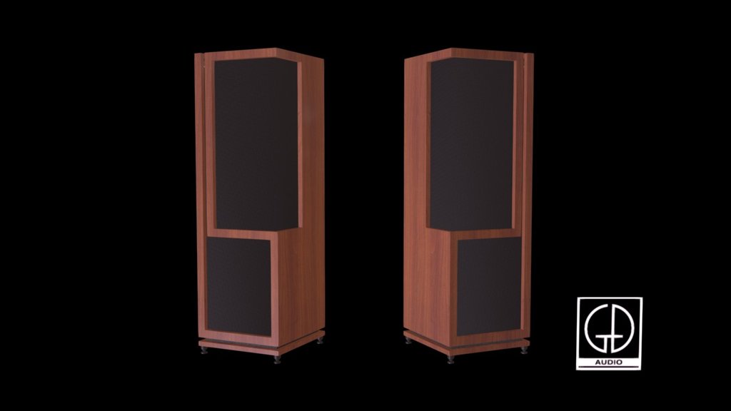 GD-Audio (Polyrey N010 wooden cover) - 3D model by GD-Audio.com ...