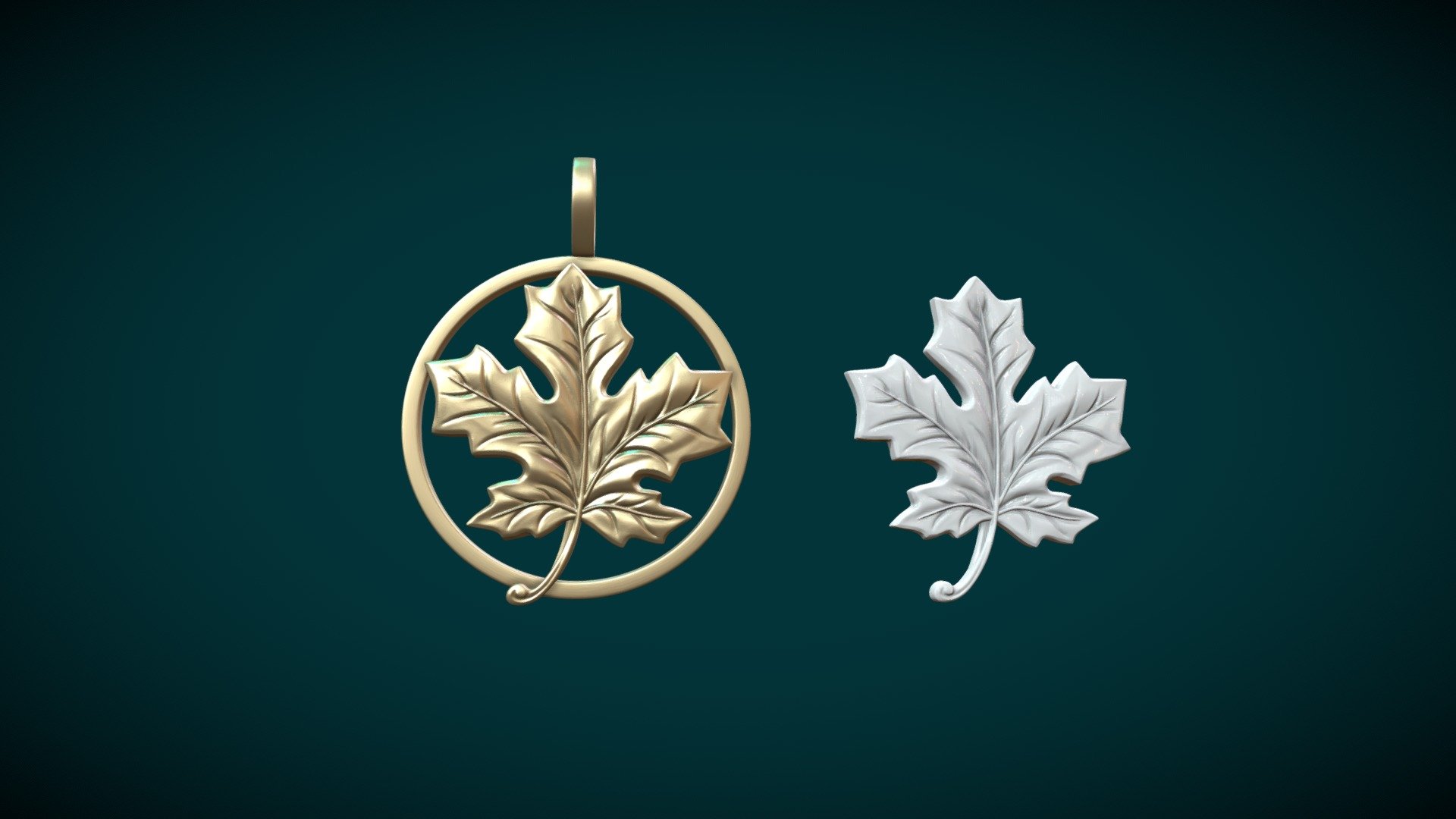 Maple Leaf II - Buy Royalty Free 3D model by Skazok [48faa20 ...
