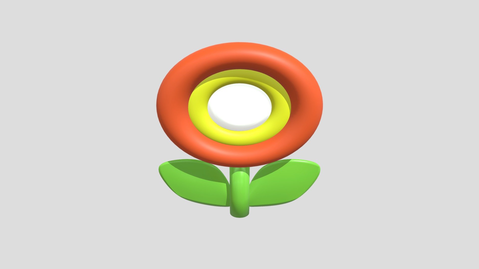 Fire Flower - 3D model by marc91 [48fb090] - Sketchfab