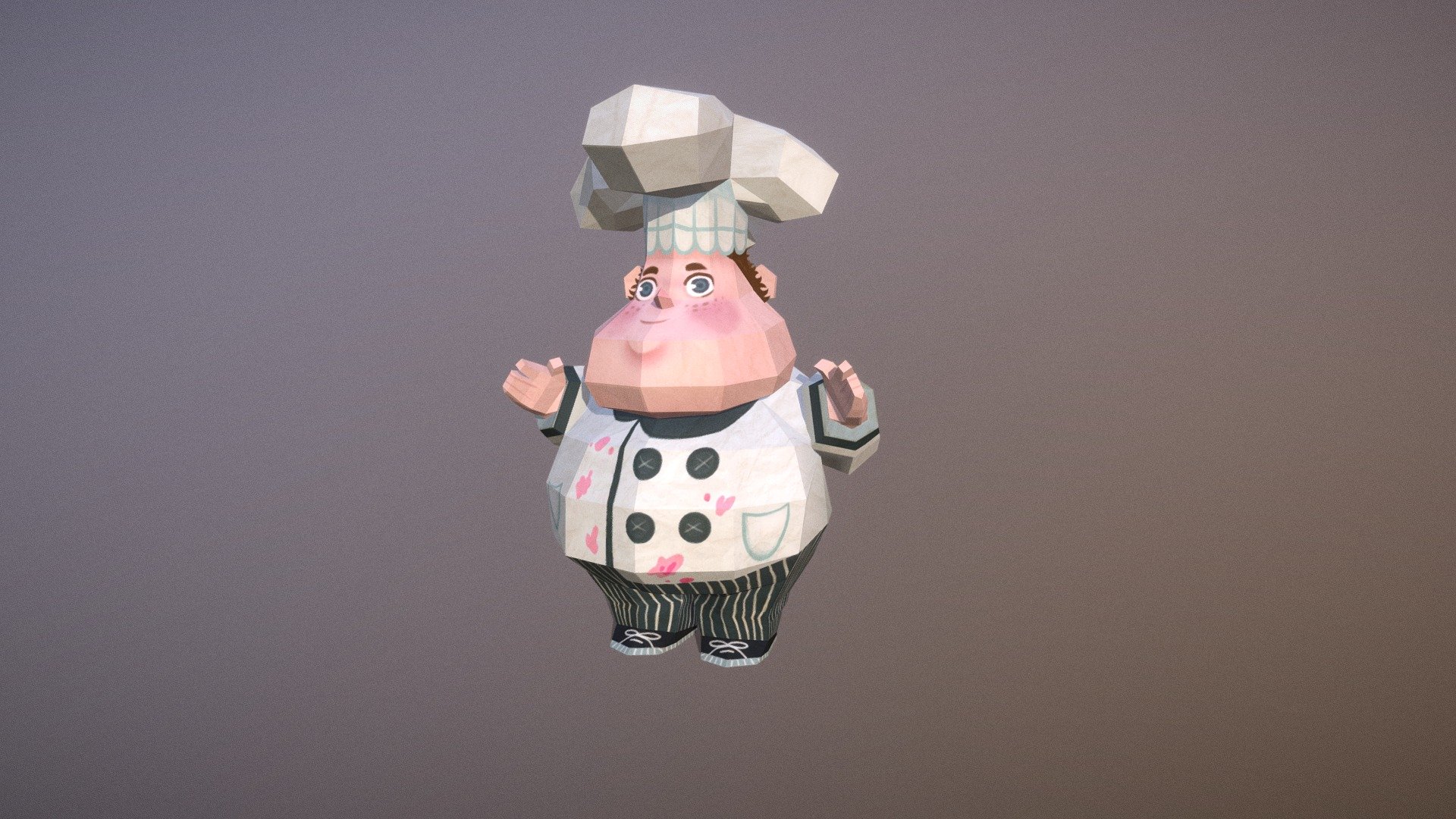 Pastry Chef - 3D model by Rising Pixel (@risingpixel) [48fd273] - Sketchfab