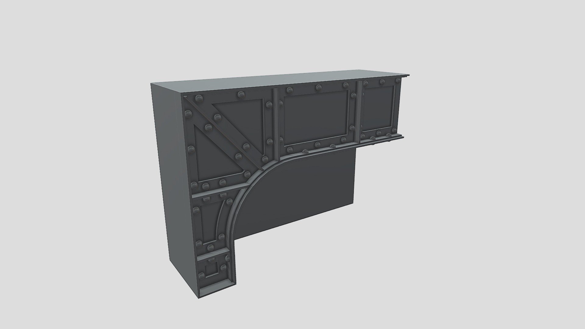 Counter - 3D model by featherbeams [48fdb12] - Sketchfab
