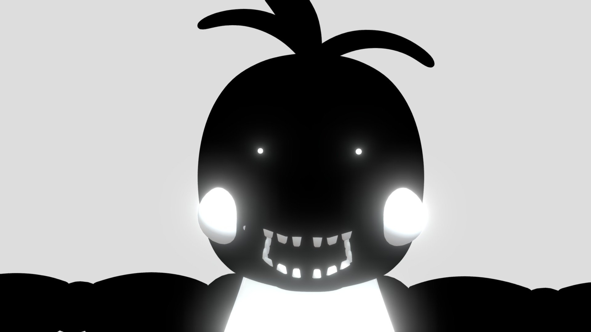 Shadow chica - Download Free 3D model by ballora (@jamie.t.wise ...