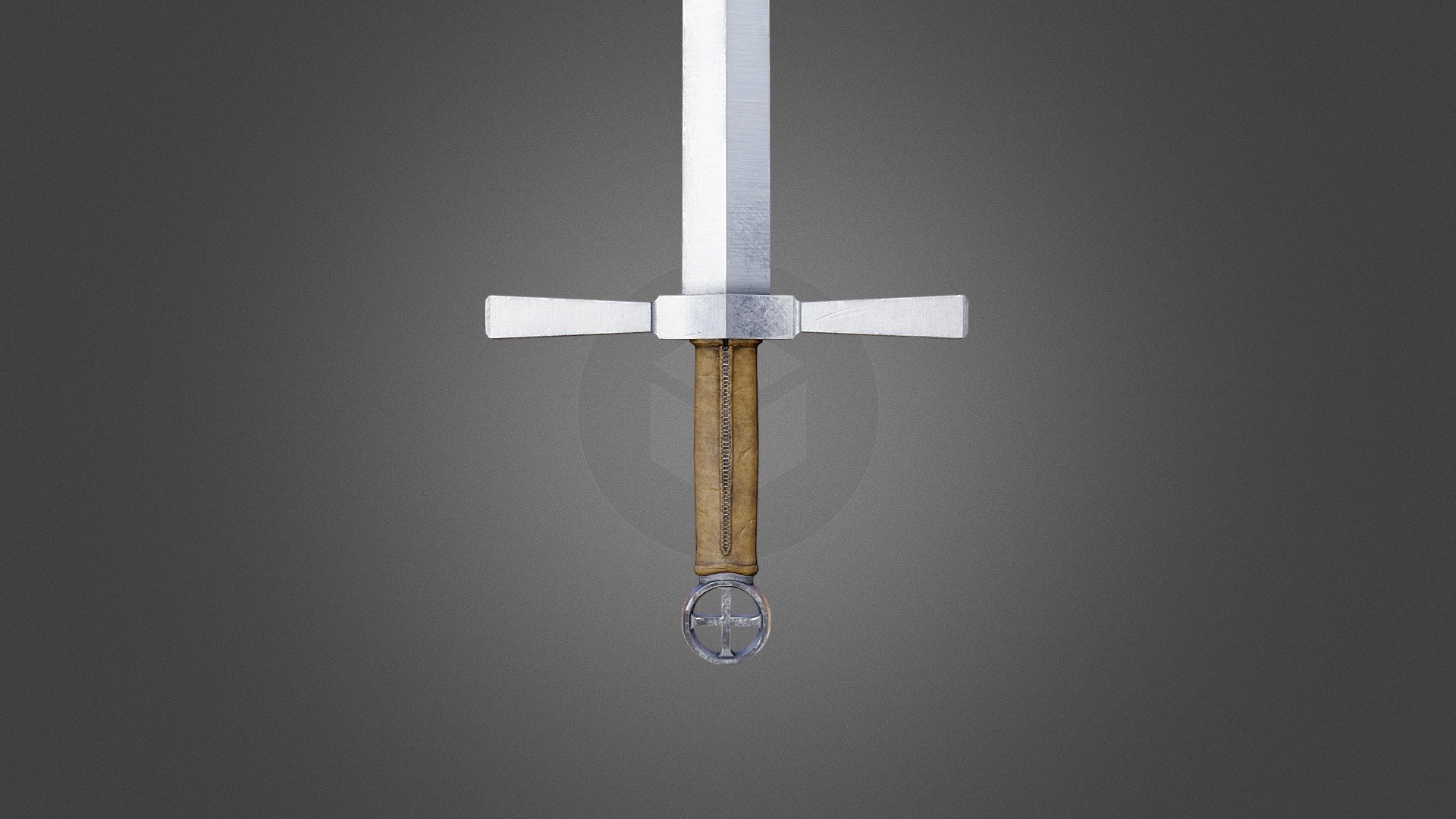 Weathered Medieval Sword - 3D model by MrIllix (@MrBlood) [48fe277 ...