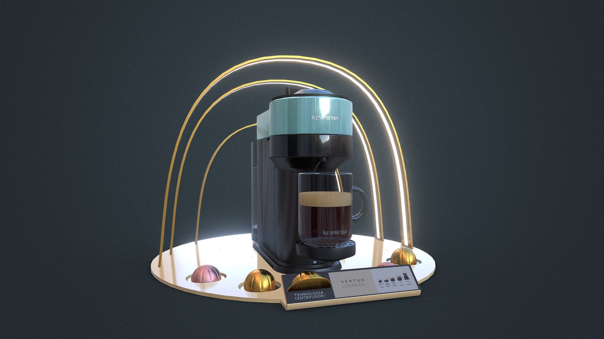Nespresso - 3D model by Patrudoizero Design (@patrudoizero) [48fea1f ...
