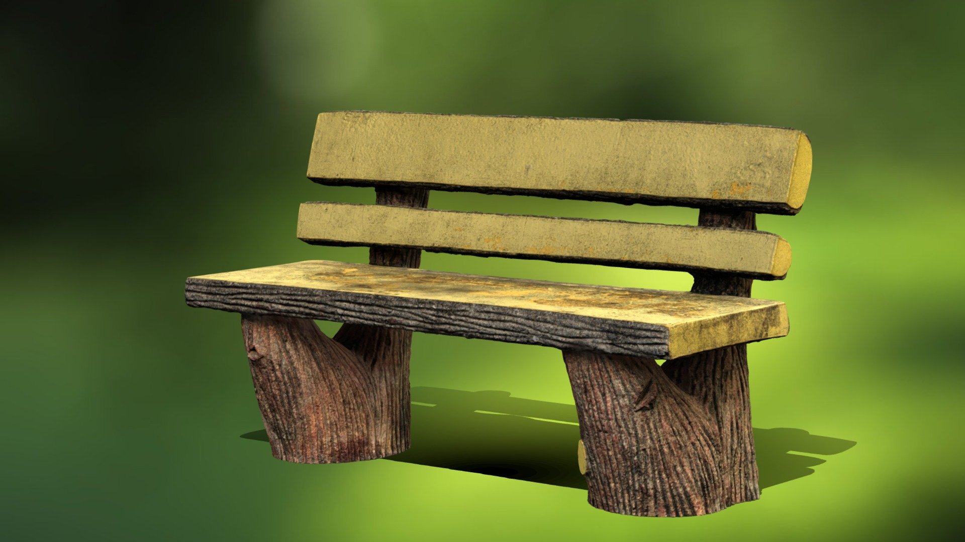 Bench - Download Free 3D model by SculptEon [48ff57a] - Sketchfab