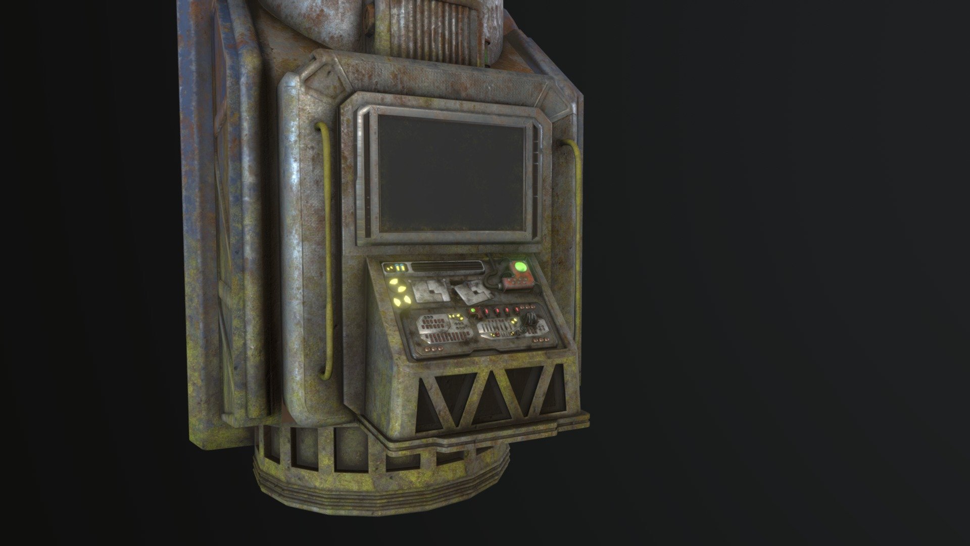 Post Apocalyptic Factory Machine - 3D model by DJ (@ErevusTerror ...