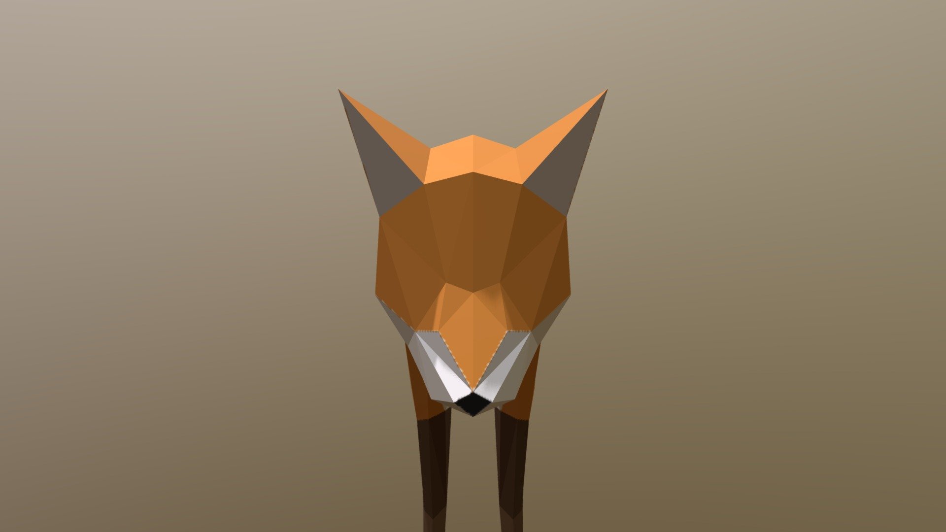 fox - 3D model by Arfront (@Bo.Feng) [4903625] - Sketchfab