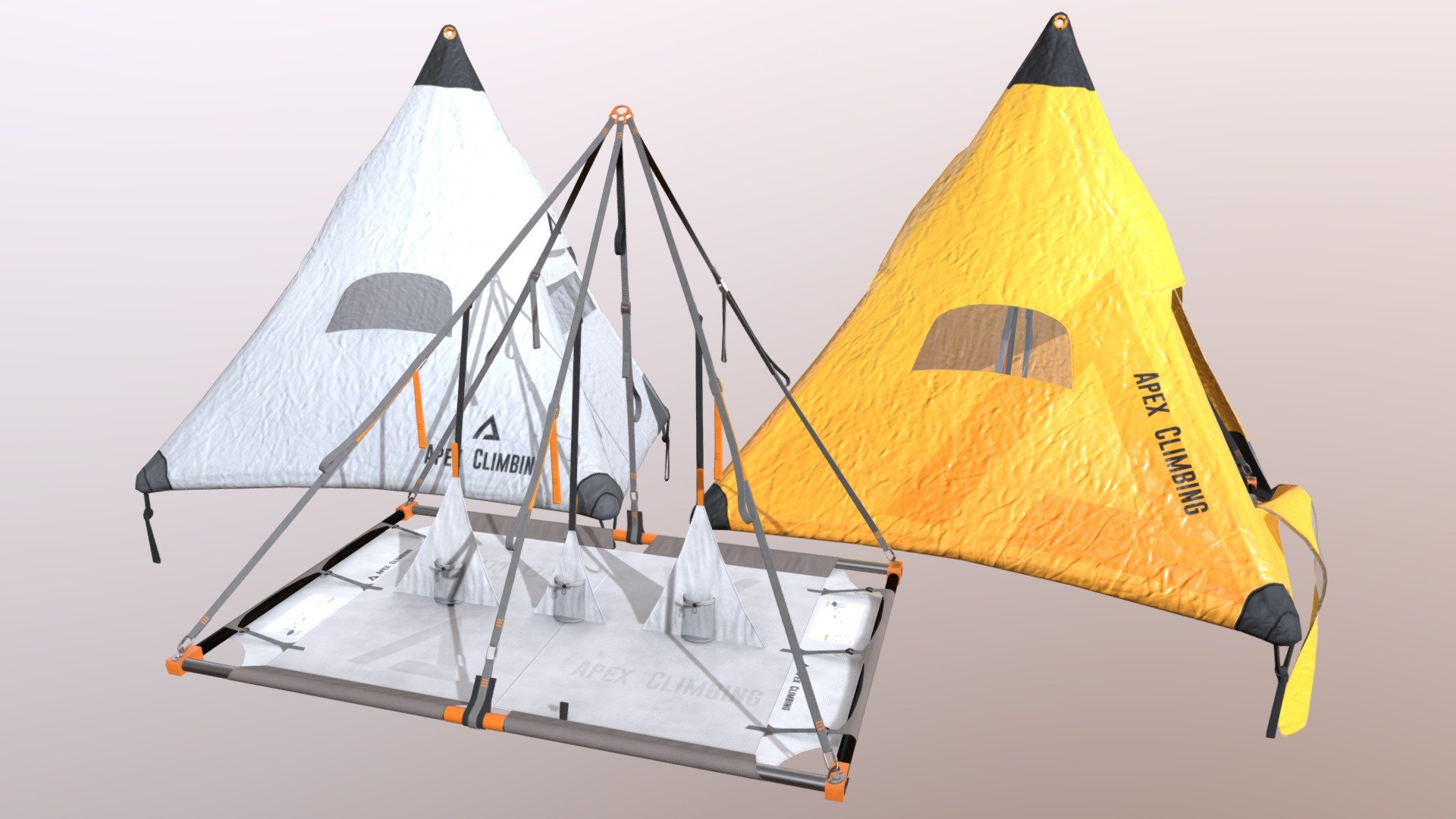 Portaledges - Buy Royalty Free 3D model by Eddie's Bazaar (@Vertibyte ...
