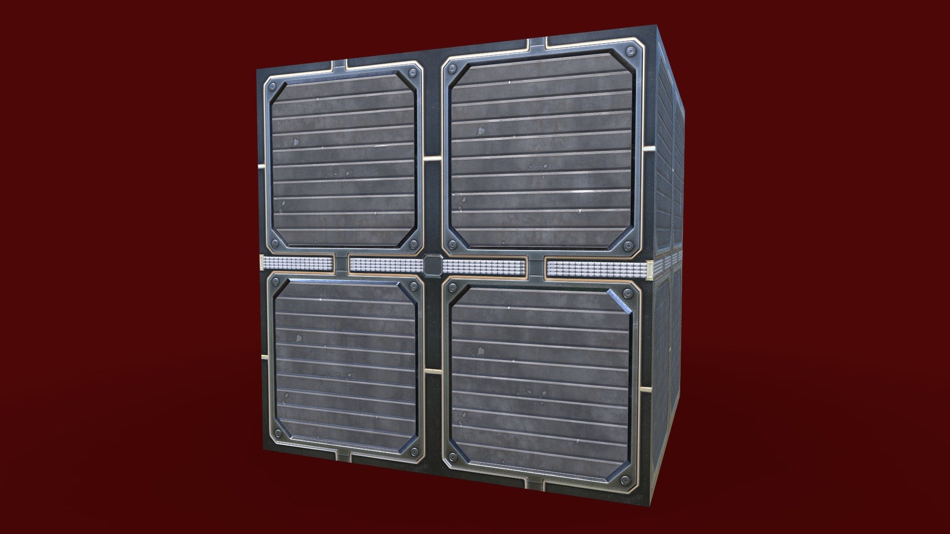Sci-Fi Panel PBR material - Download Free 3D model by A.I.R (@air3ddd ...