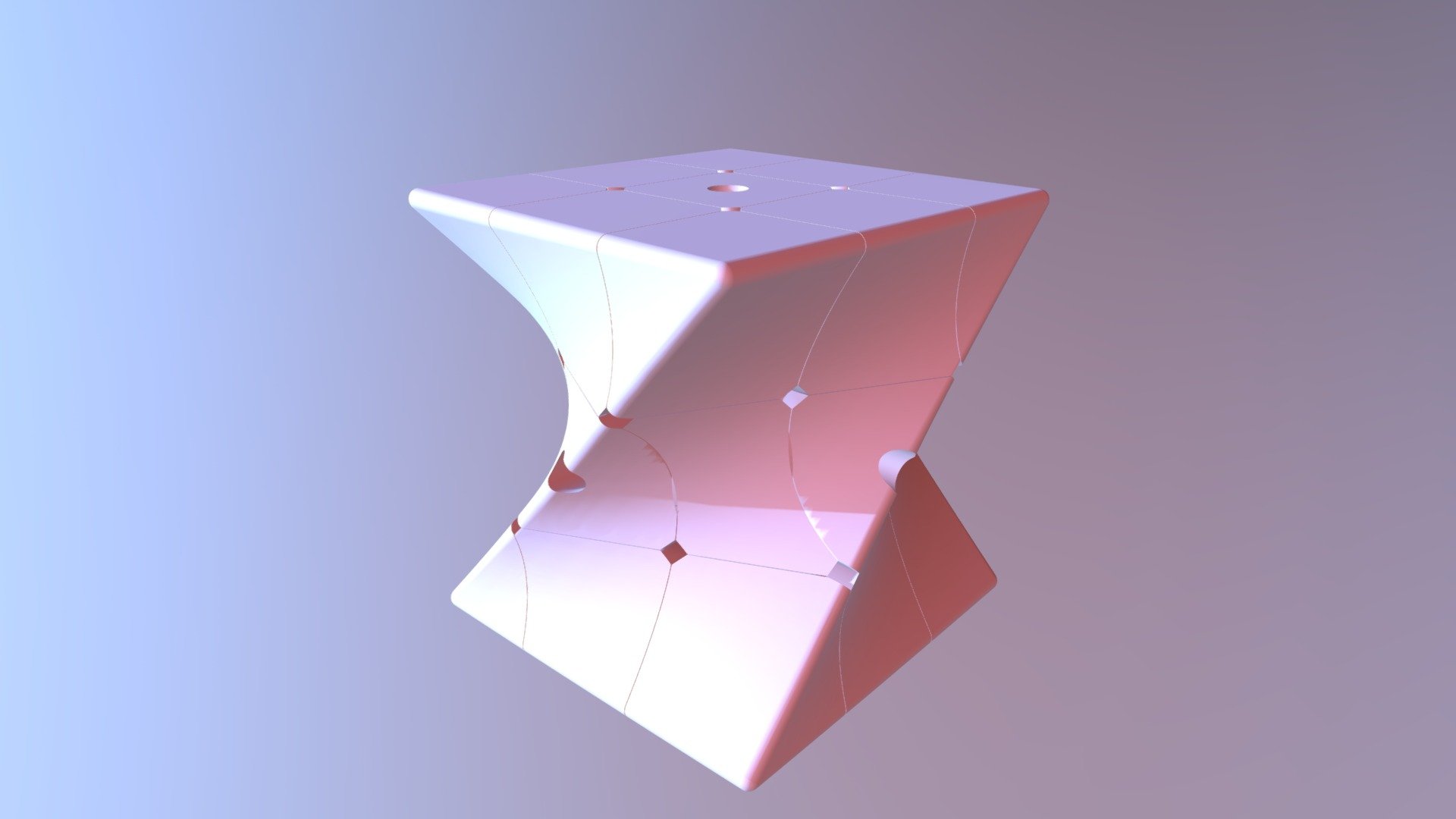 Twisted 3x3 - 3D model by tboone8 [490426c] - Sketchfab