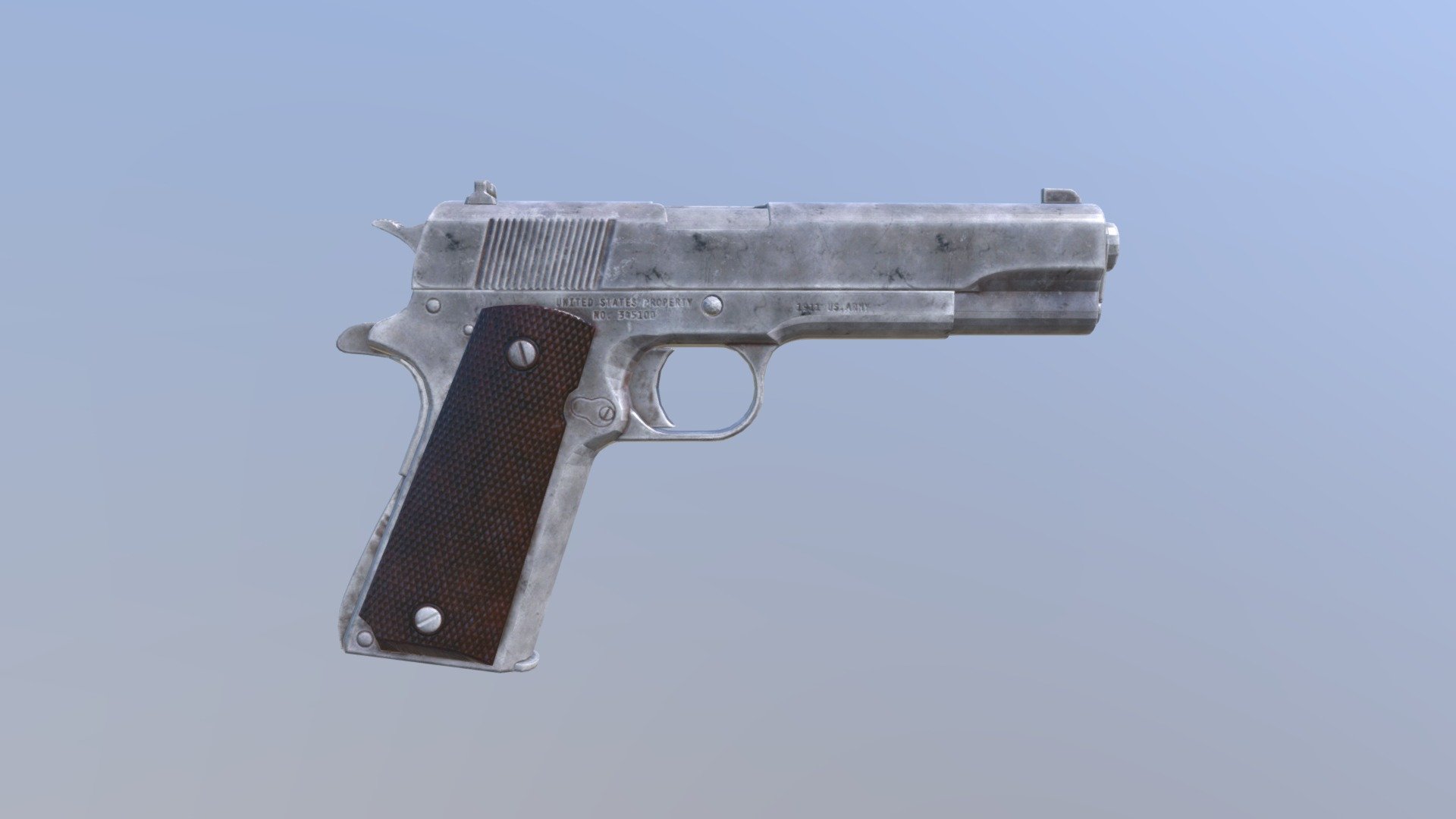 P1911 - 3D model by halloweeks [4905f3c] - Sketchfab