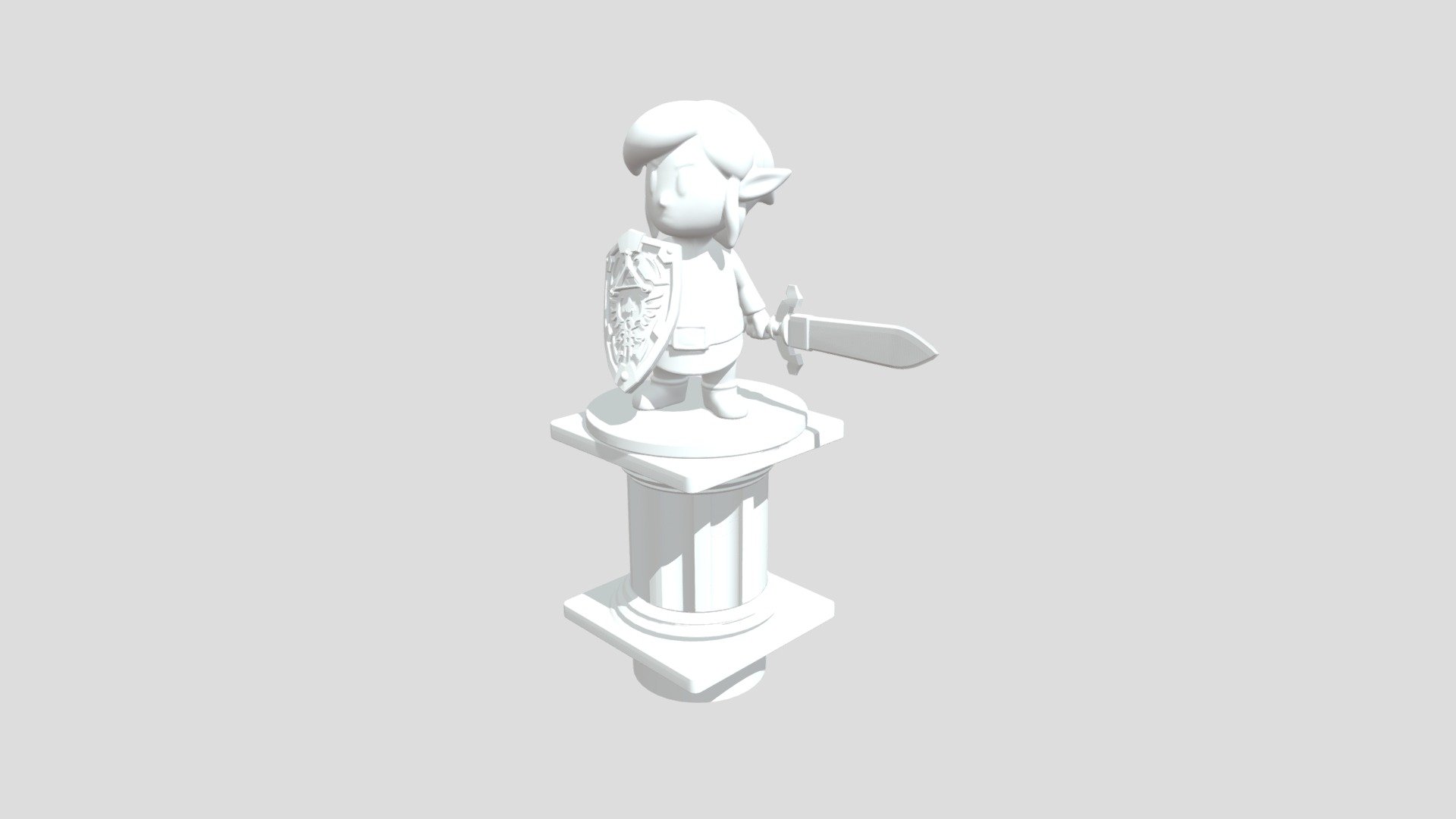 Link Statue - 3D model by madelinerduran [490664b] - Sketchfab