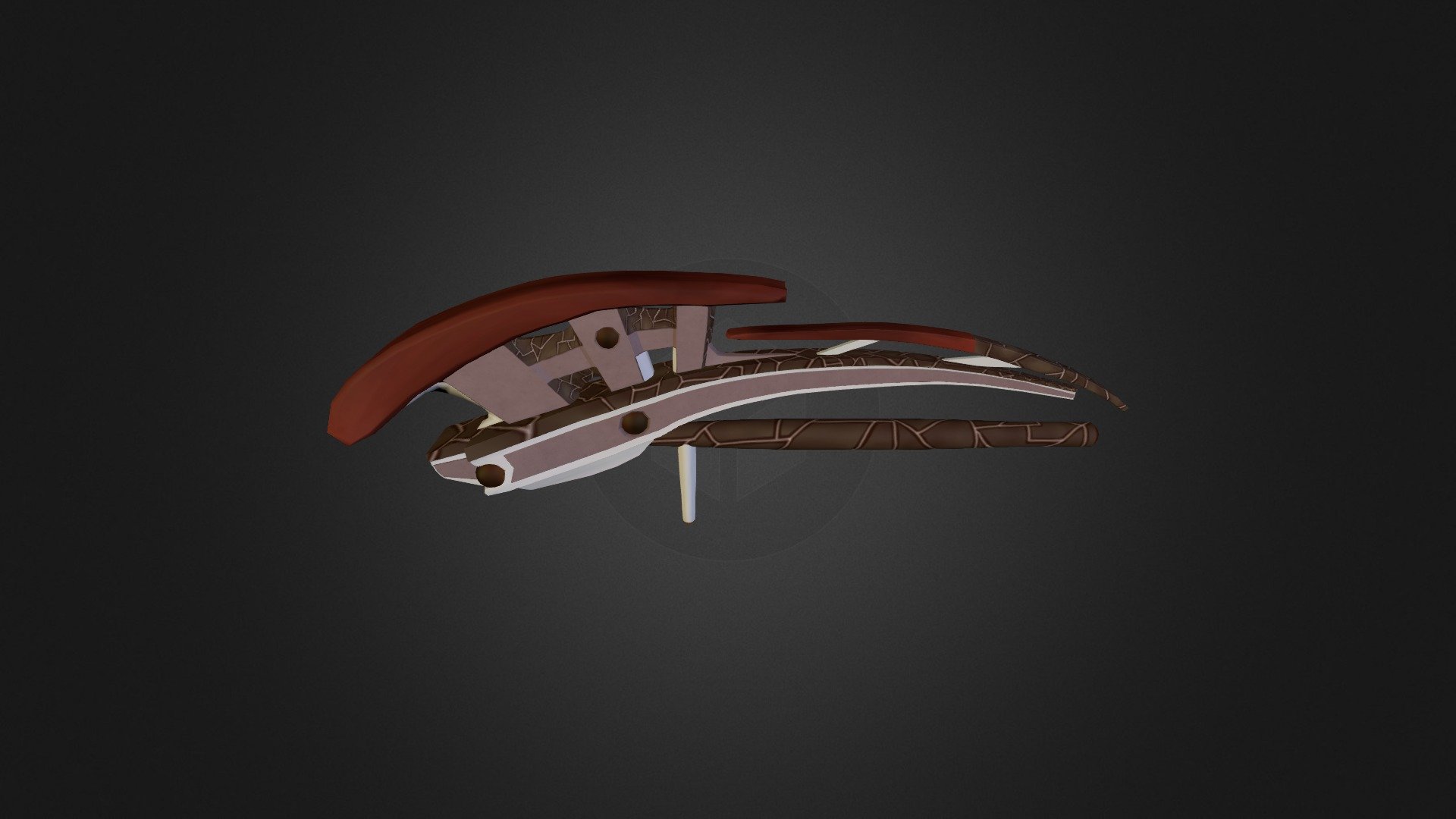Fantasy Tonfa - 3D model by flyl1k3an3ag [4907a4b] - Sketchfab