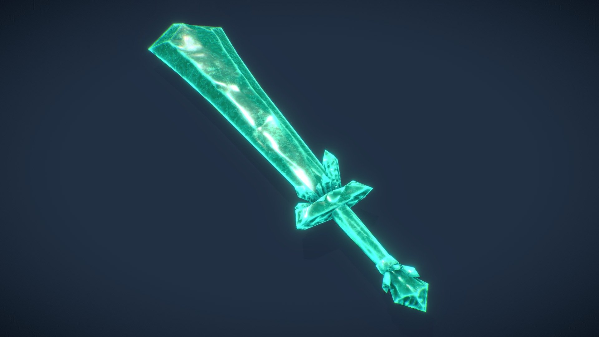 Crystal Sword - Download Free 3D model by Sir Erdees (@sirerdees ...