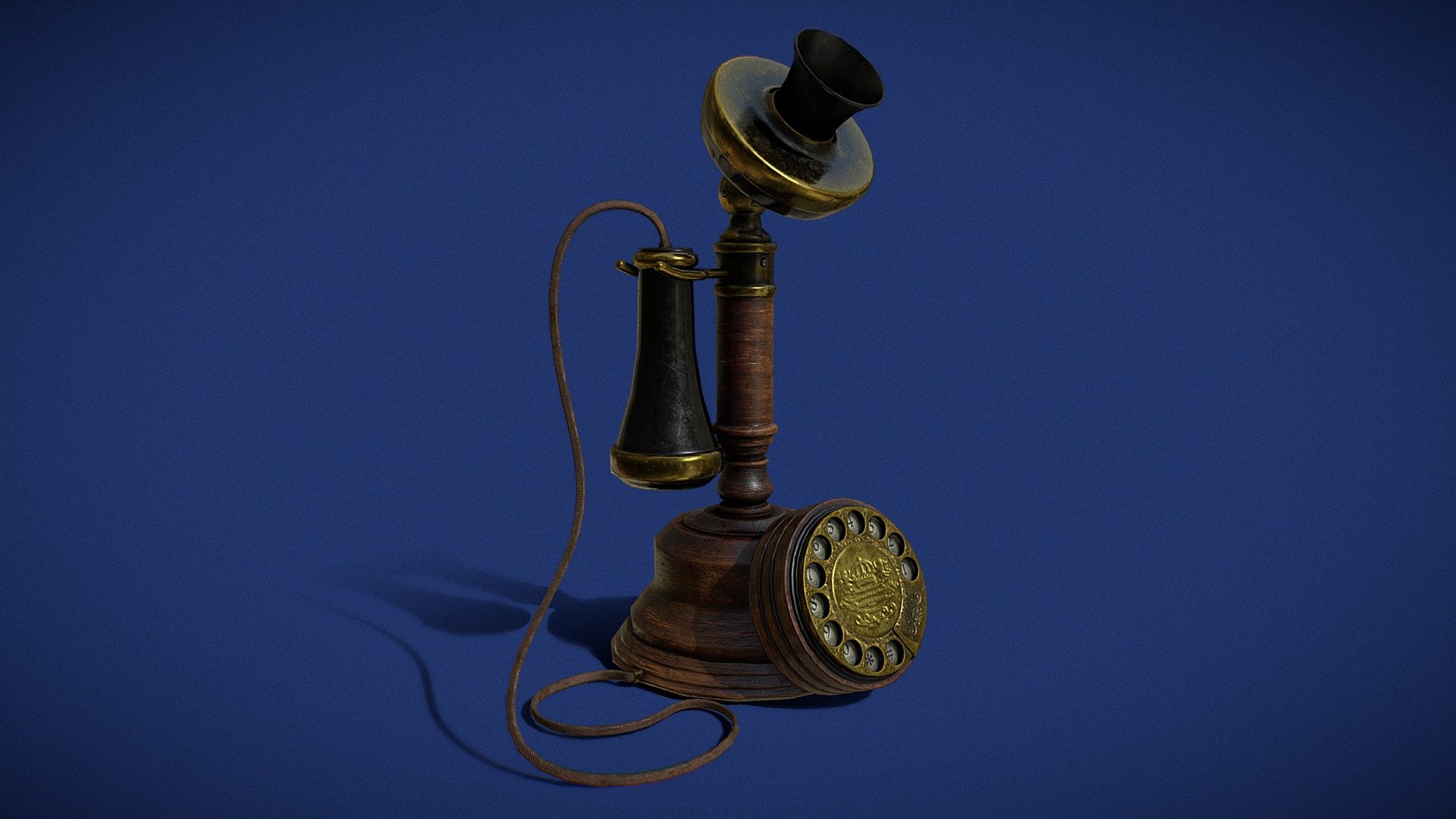 Opis 1921 Candlestick Telephone - Buy Royalty Free 3D model by Jakub ...
