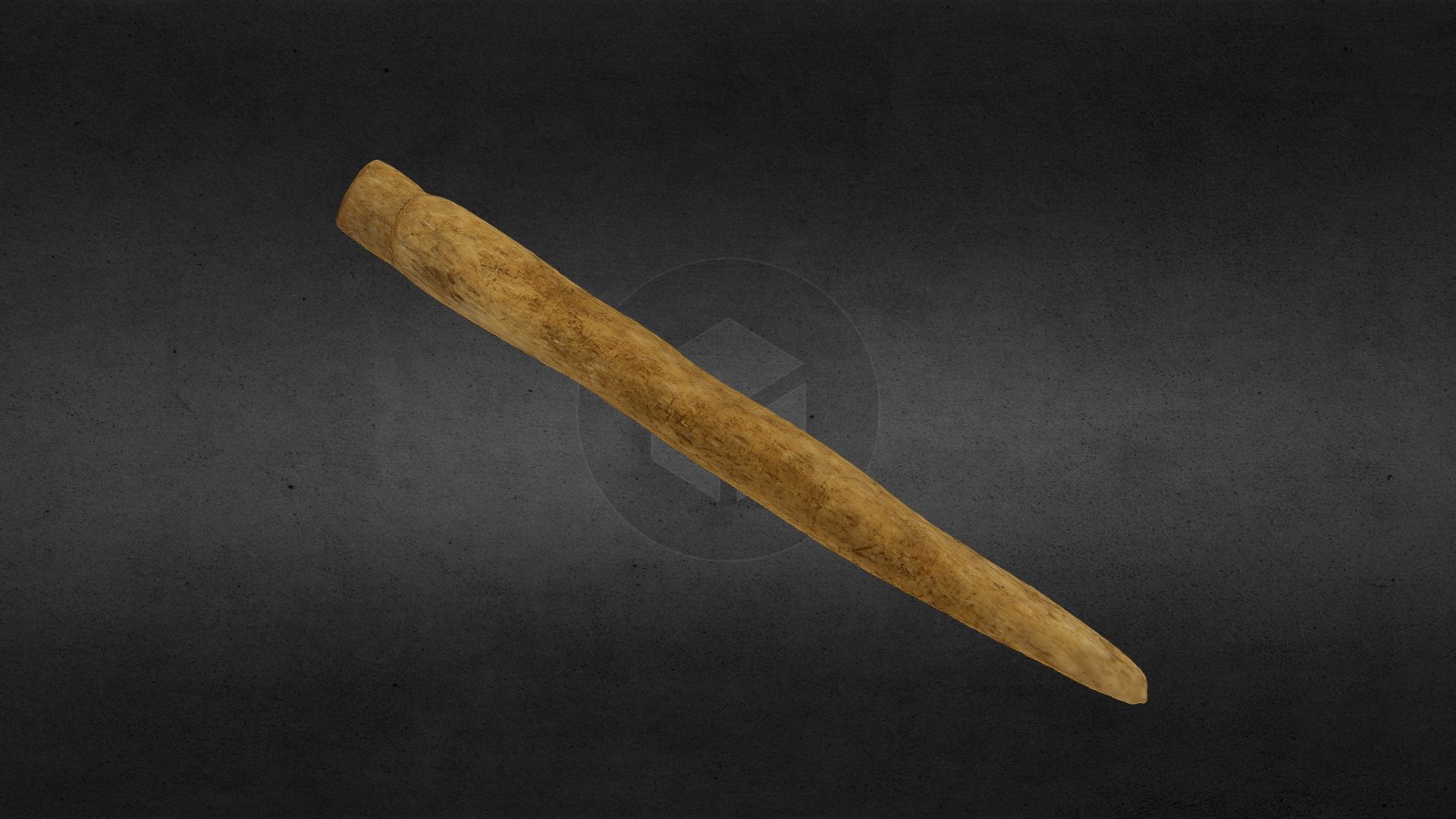 Neolithic Bone Pin - Buy Royalty Free 3D model by Dan O' Meara ...