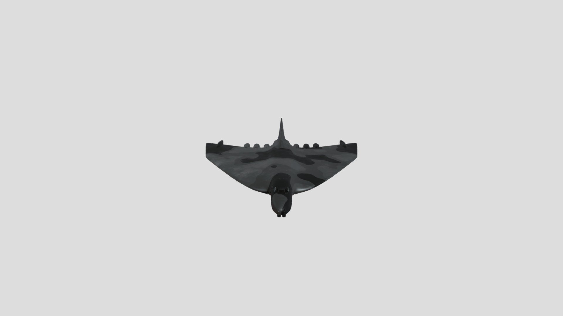 Vulcan inspired aircraft - 3D model by LouisN2204 [490a8b3] - Sketchfab