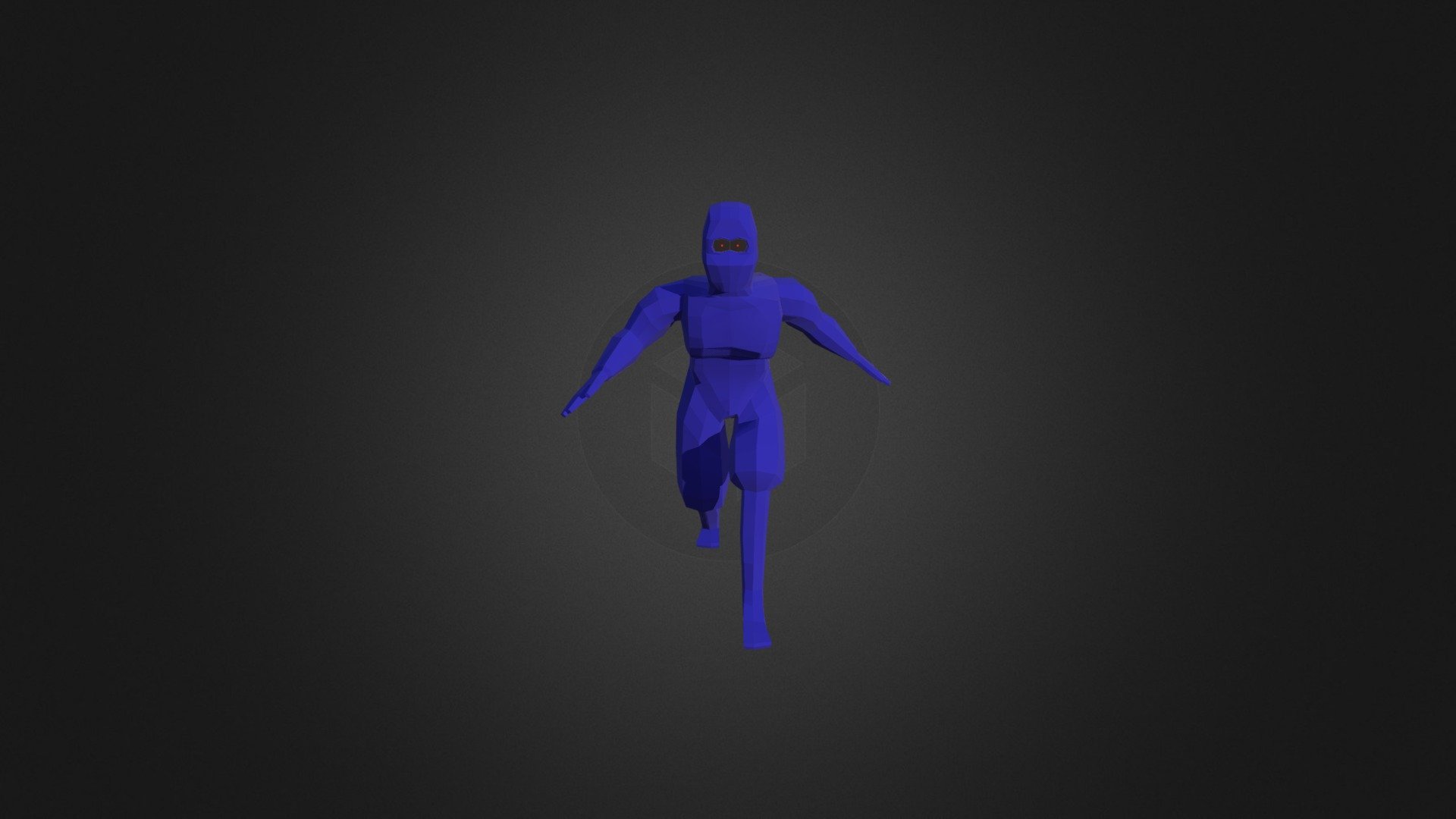 Low Polygon Ninja v1 - 3D model by Chua Jie, Jeff (@ChuaJieJeff ...