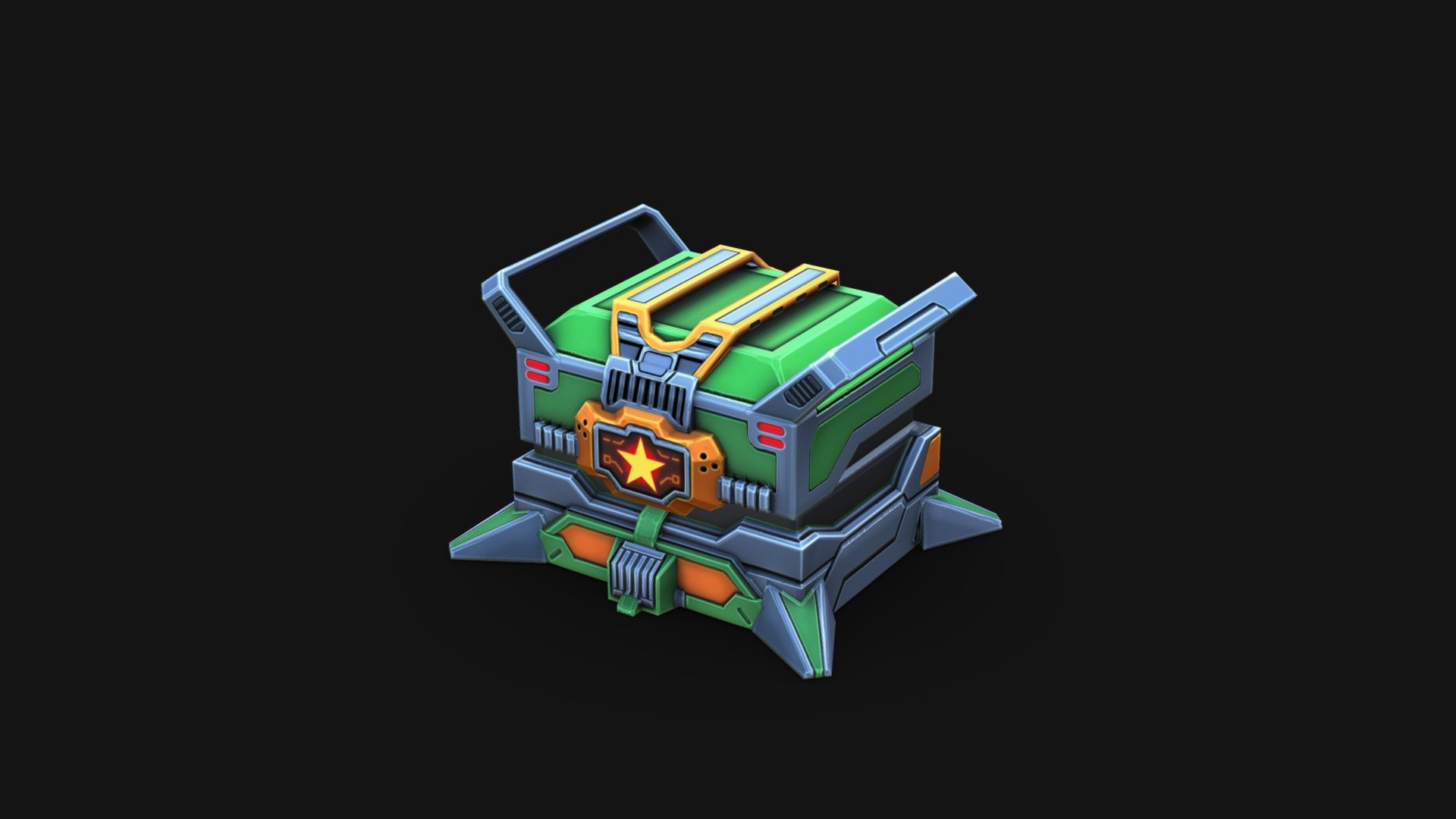 chest fin4 - 3D model by CC (@ccsf) [490adee] - Sketchfab