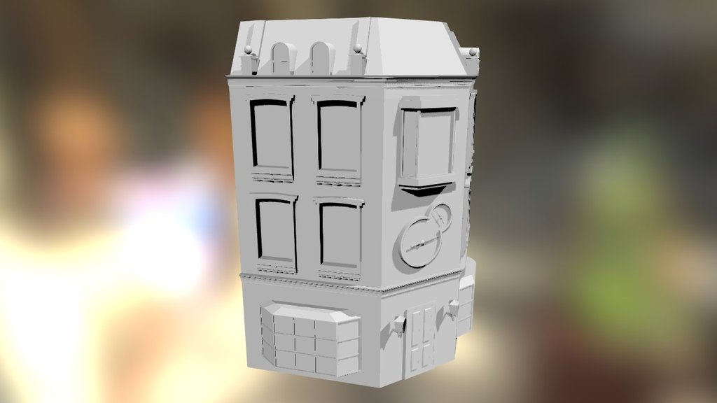 Victorian house - Maison victorienne - Download Free 3D model by Olon ...