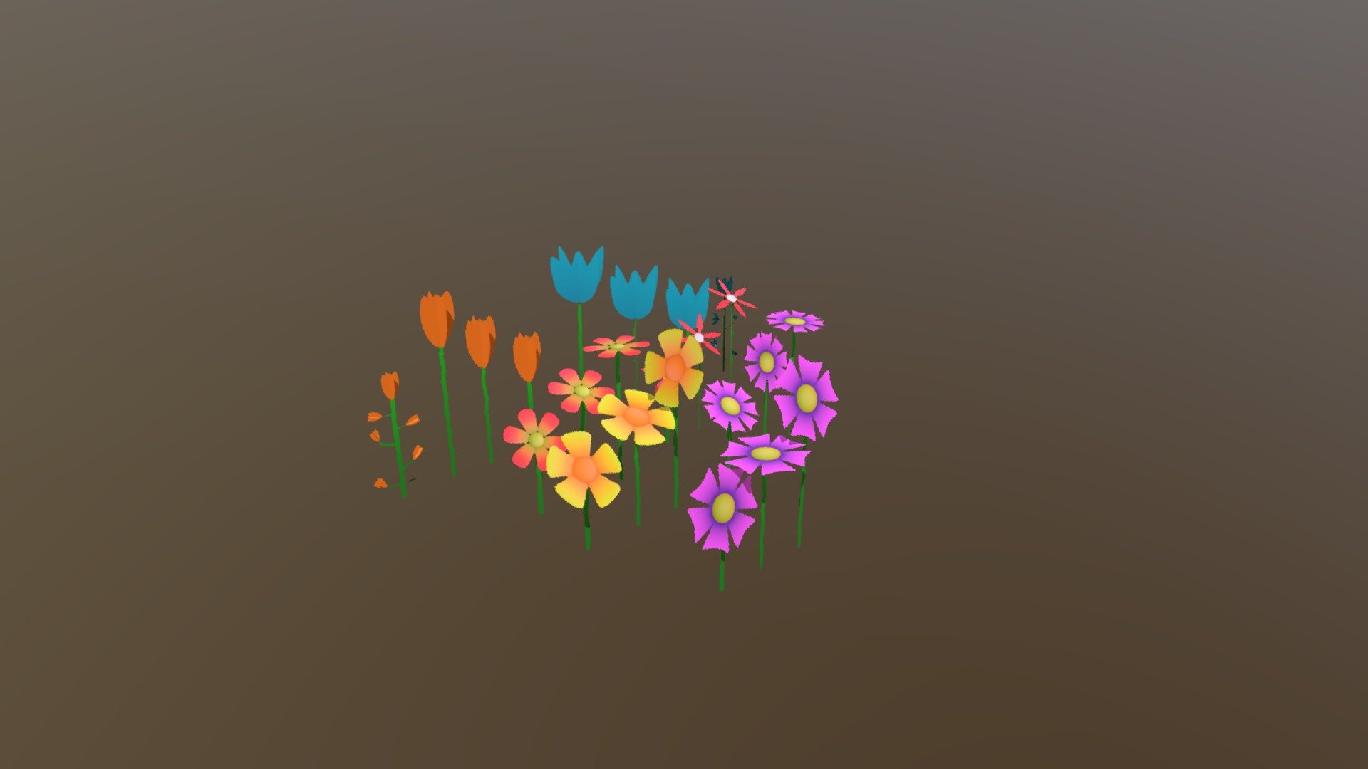 Flowers - 3D model by Jesse Ojala (@Jesatrala) [490c481] - Sketchfab