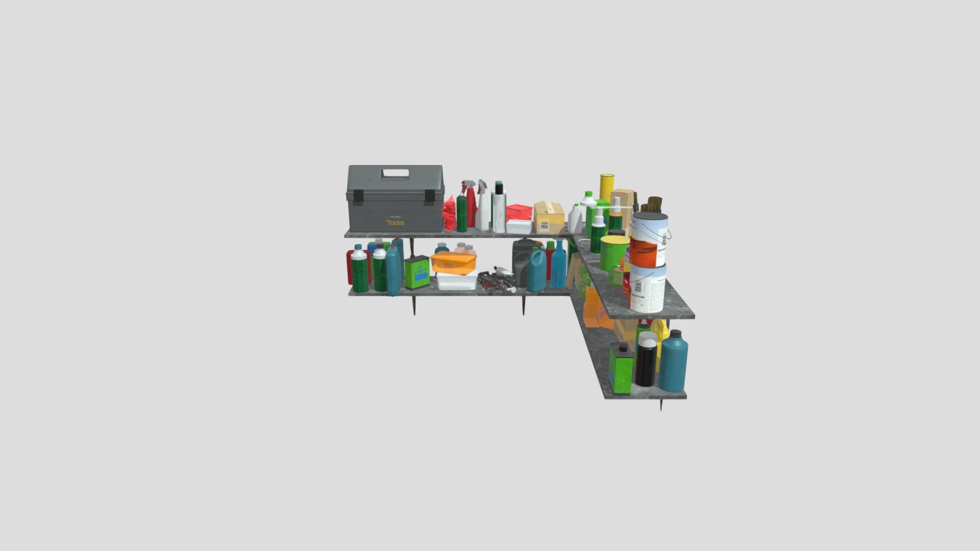 garage equipment 32 AM222 Archmodel - Buy Royalty Free 3D model by ...