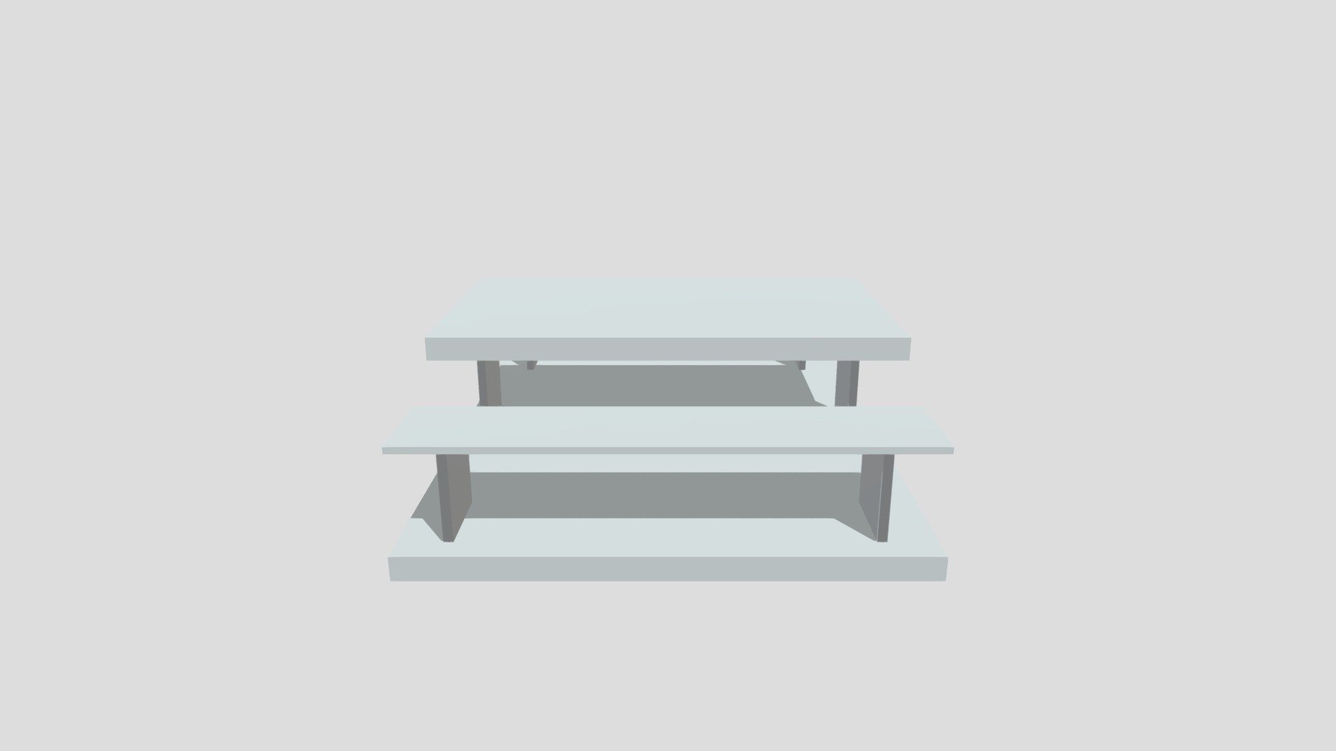 lunch table - 3D model by gabrielmattosb [490d610] - Sketchfab