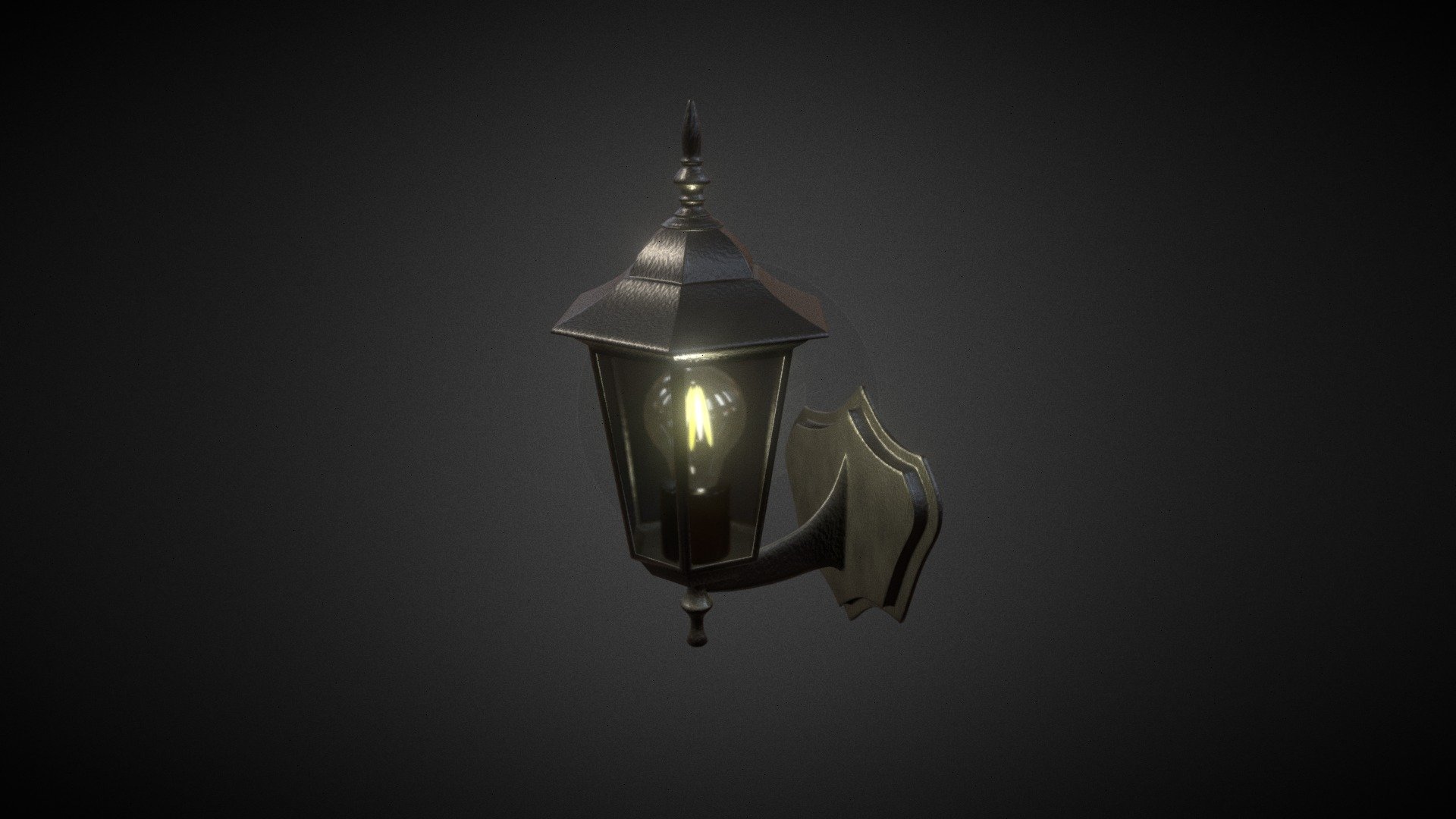Vintage Lamp - Download Free 3D model by Aldrian.Tuazon [490e900 ...