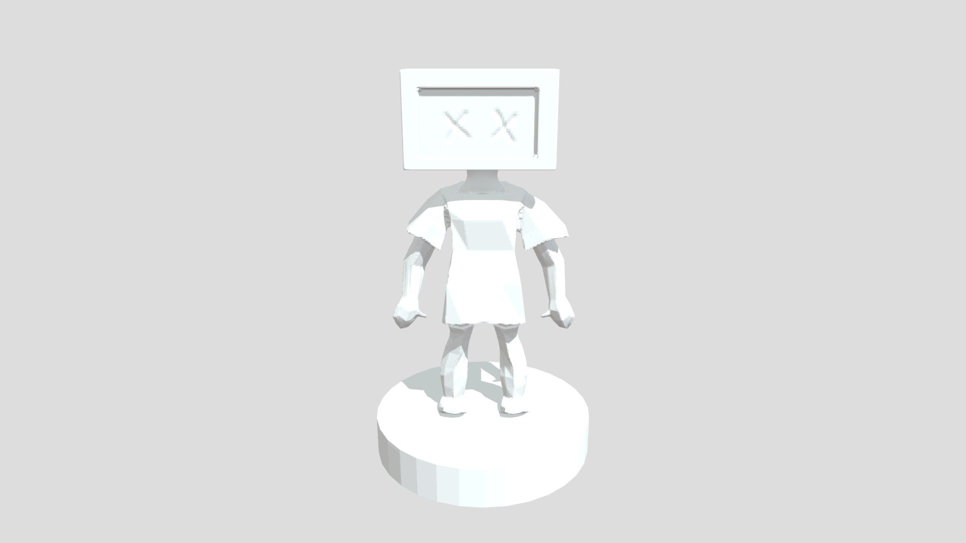 TvHead - 3D model by _.little_creepy._ [490f32d] - Sketchfab