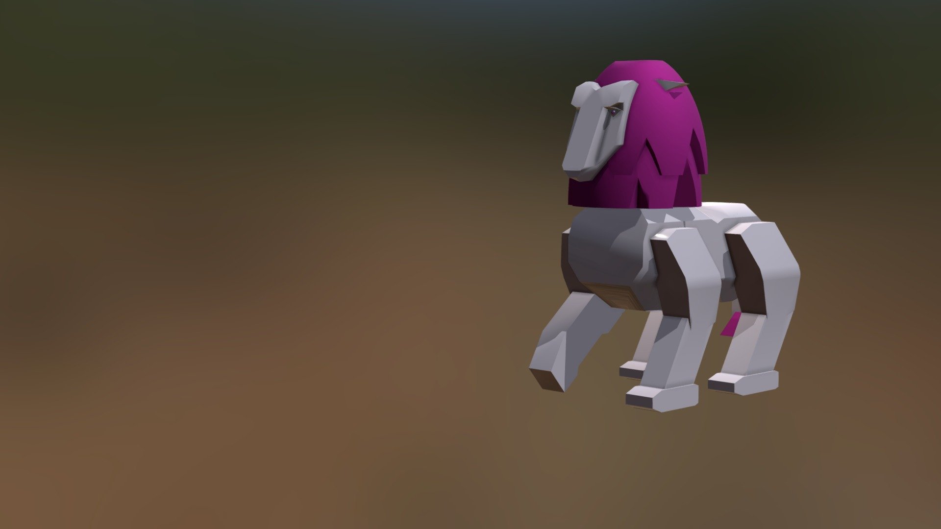 Tinkercad Lion Sample For Students - 3D model by s1138449 [490fd2a ...