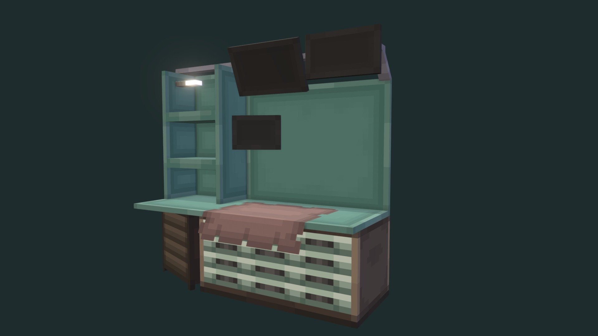 Military workbench empty - 3D model by AveCoxa [491100e] - Sketchfab