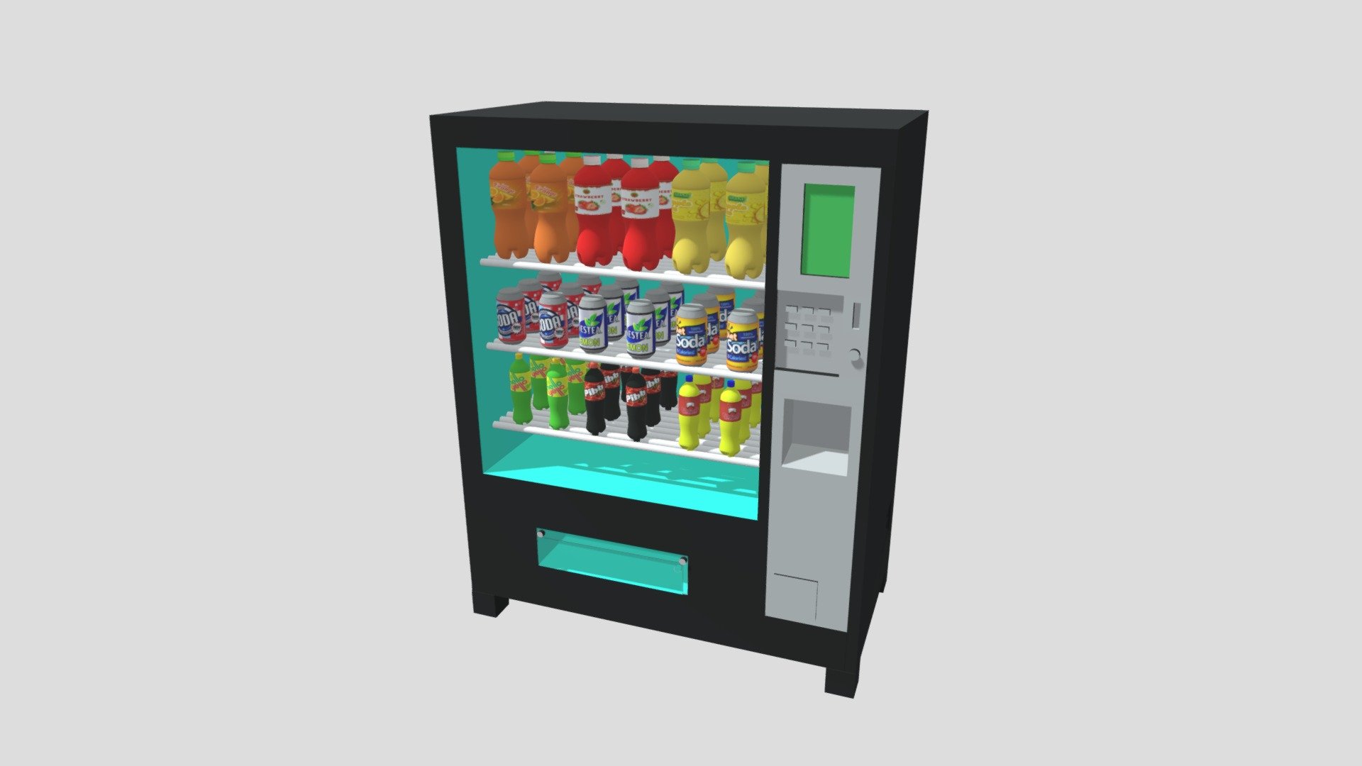 Vending Machine - Download Free 3D model by krubyz01 [49119e9] - Sketchfab