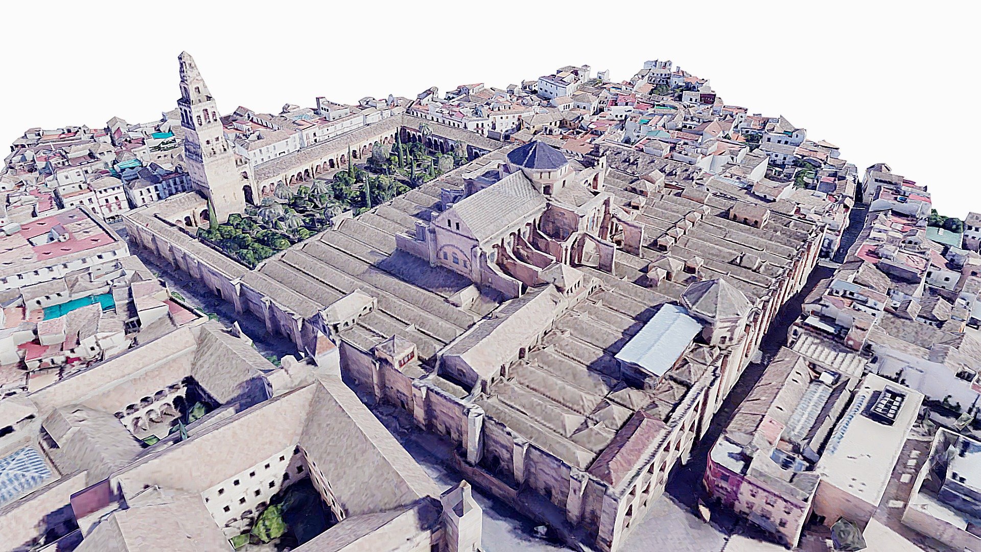Mosque,Cathedral,Córdoba,map,scan - 3D model by SENSIET (@asensio ...