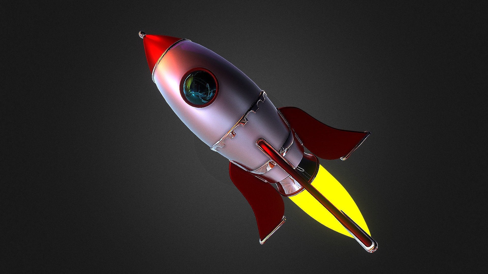 Rocket - Buy Royalty Free 3D model by Harold P. de Boer (@Harold1995 ...