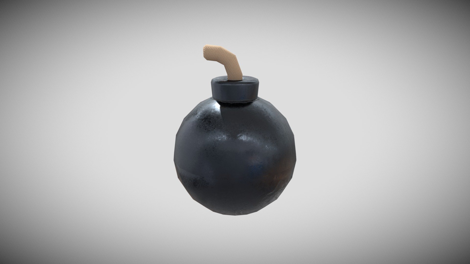 Round Bomb - Download Free 3D model by anzolin.marcel [49157a8] - Sketchfab