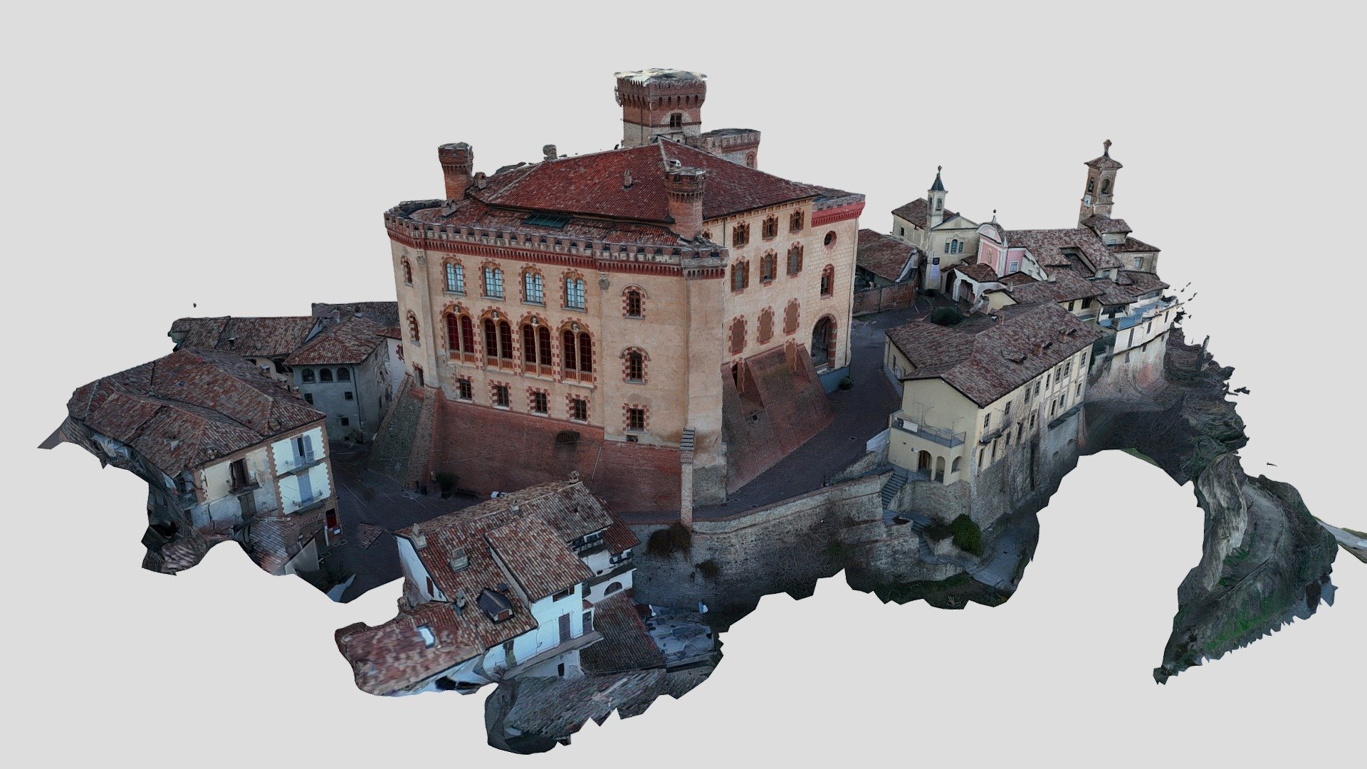 Castello di Barolo - Download Free 3D model by Giorgio Scioldo ...