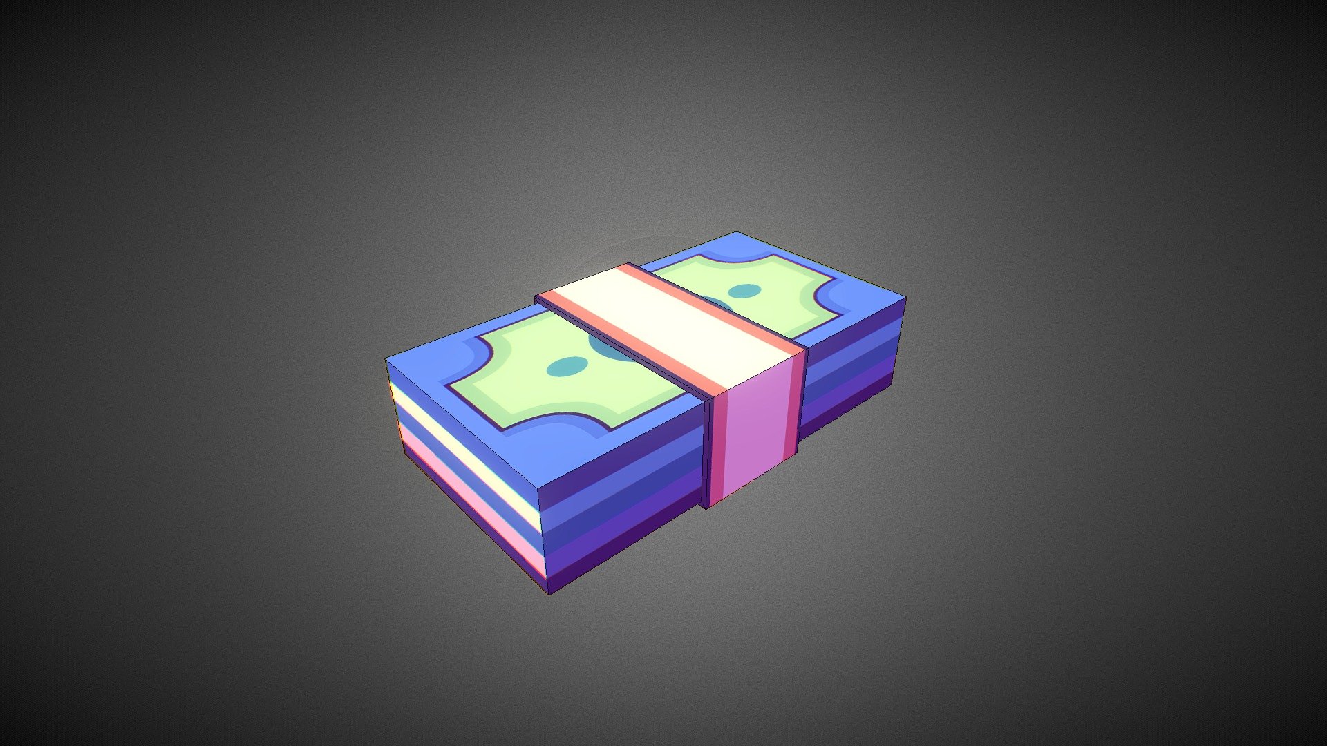 Cash Stack - 3D model by NirmalSh [491730b] - Sketchfab