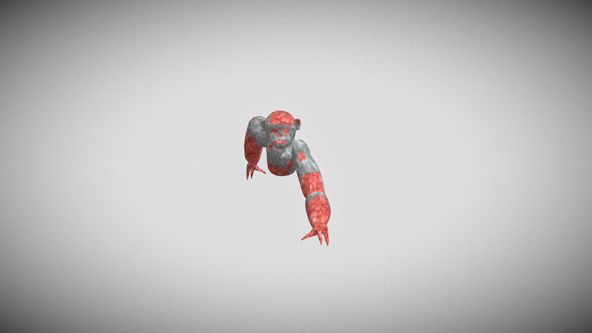 scary_baboon_monster_fanmade - 3D model by maxxdetomasi [491860b ...
