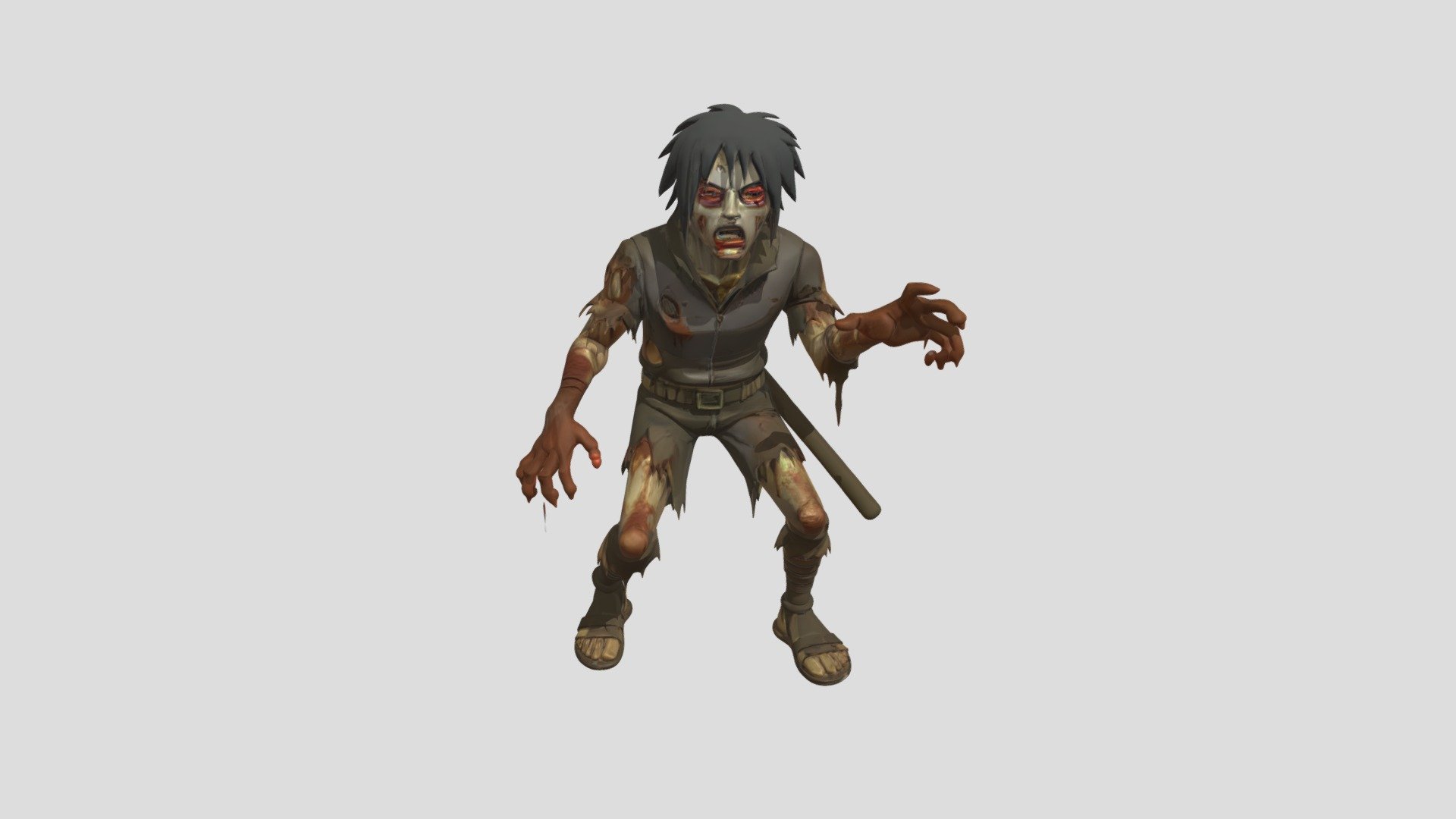 Zombie Darko Figure - Download Free 3D model by IITheDarkness94II ...