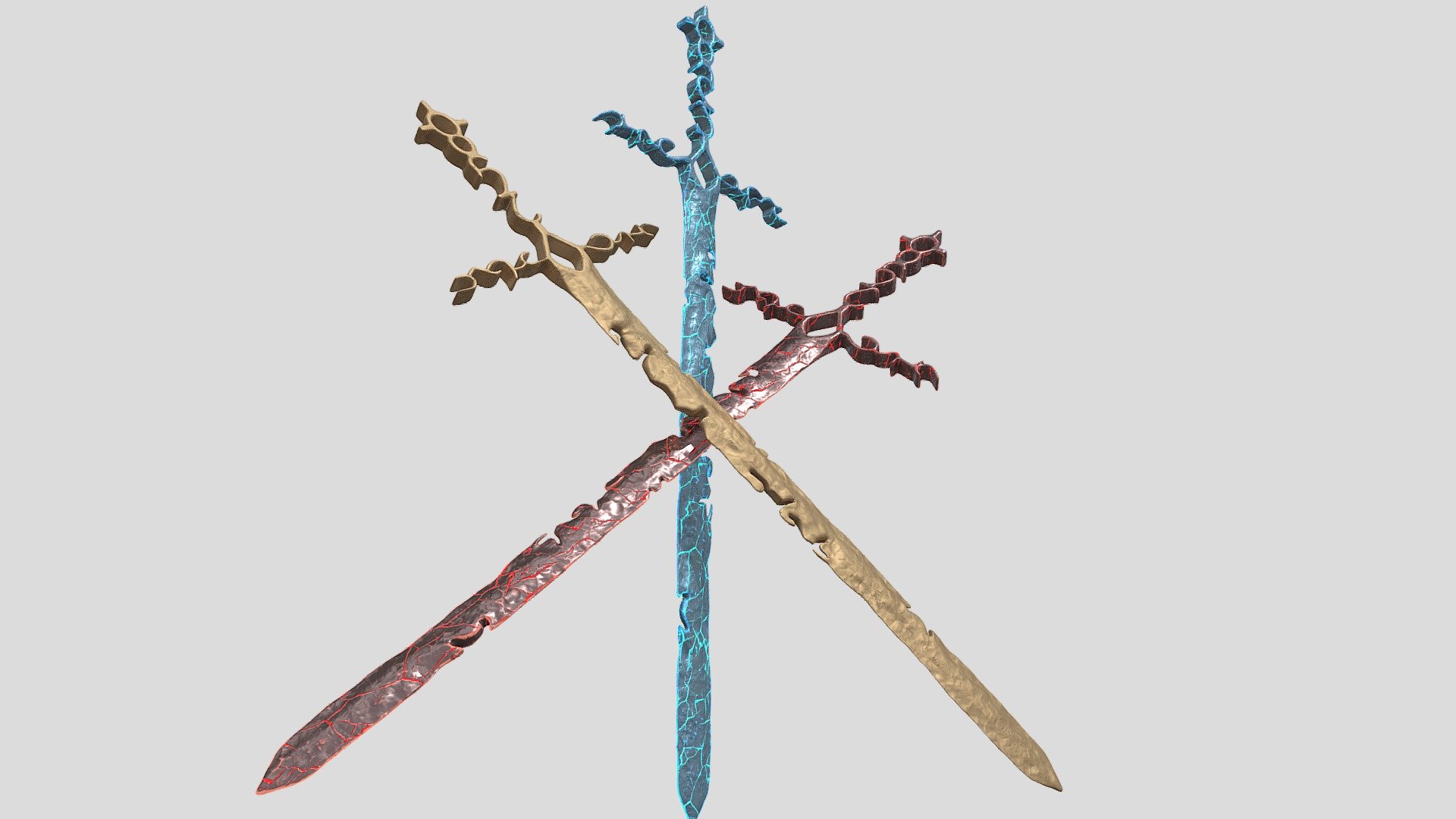Runic Sword - Buy Royalty Free 3D model by Vladislav99 [49191d8 ...