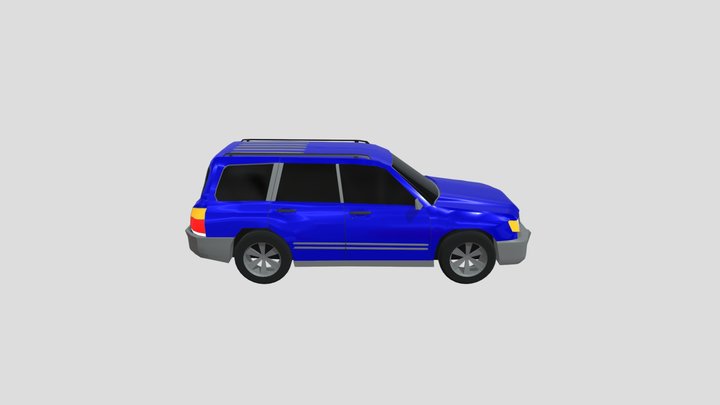 Subaru-forester 3D models - Sketchfab