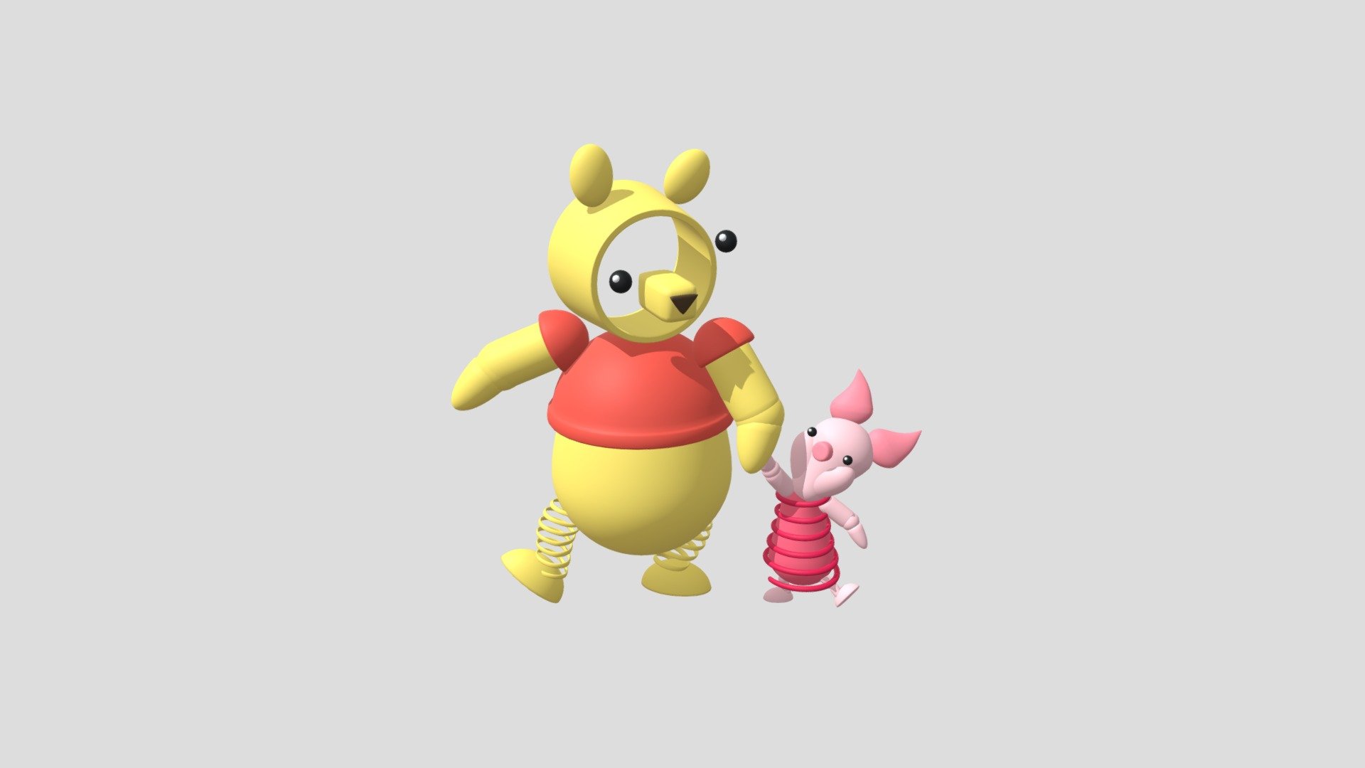 3D Abstract Disney Character - Download Free 3D model by marentthu ...