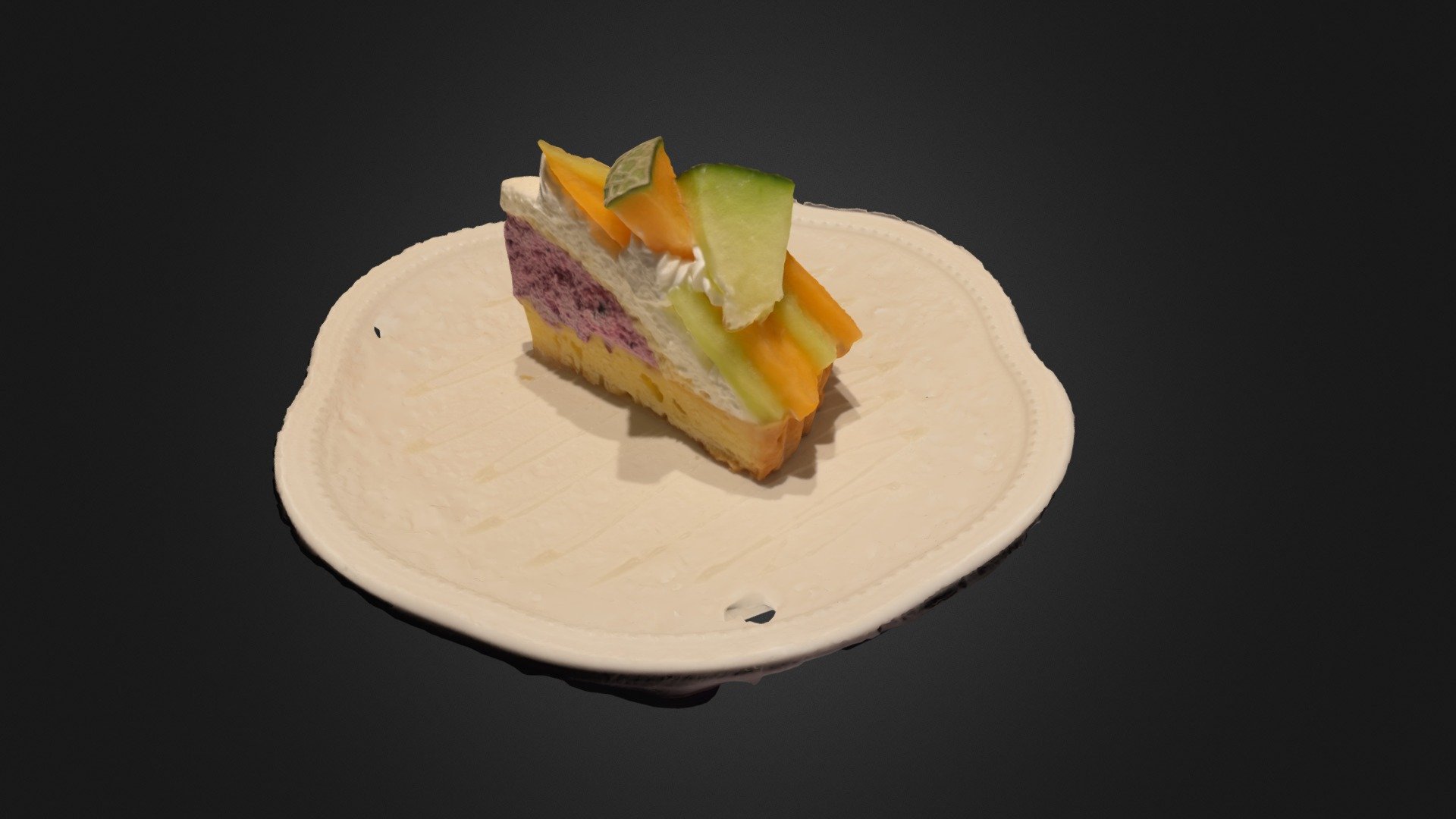 Melon cake - Download Free 3D model by yoshimura.manufacturing [491a547 ...