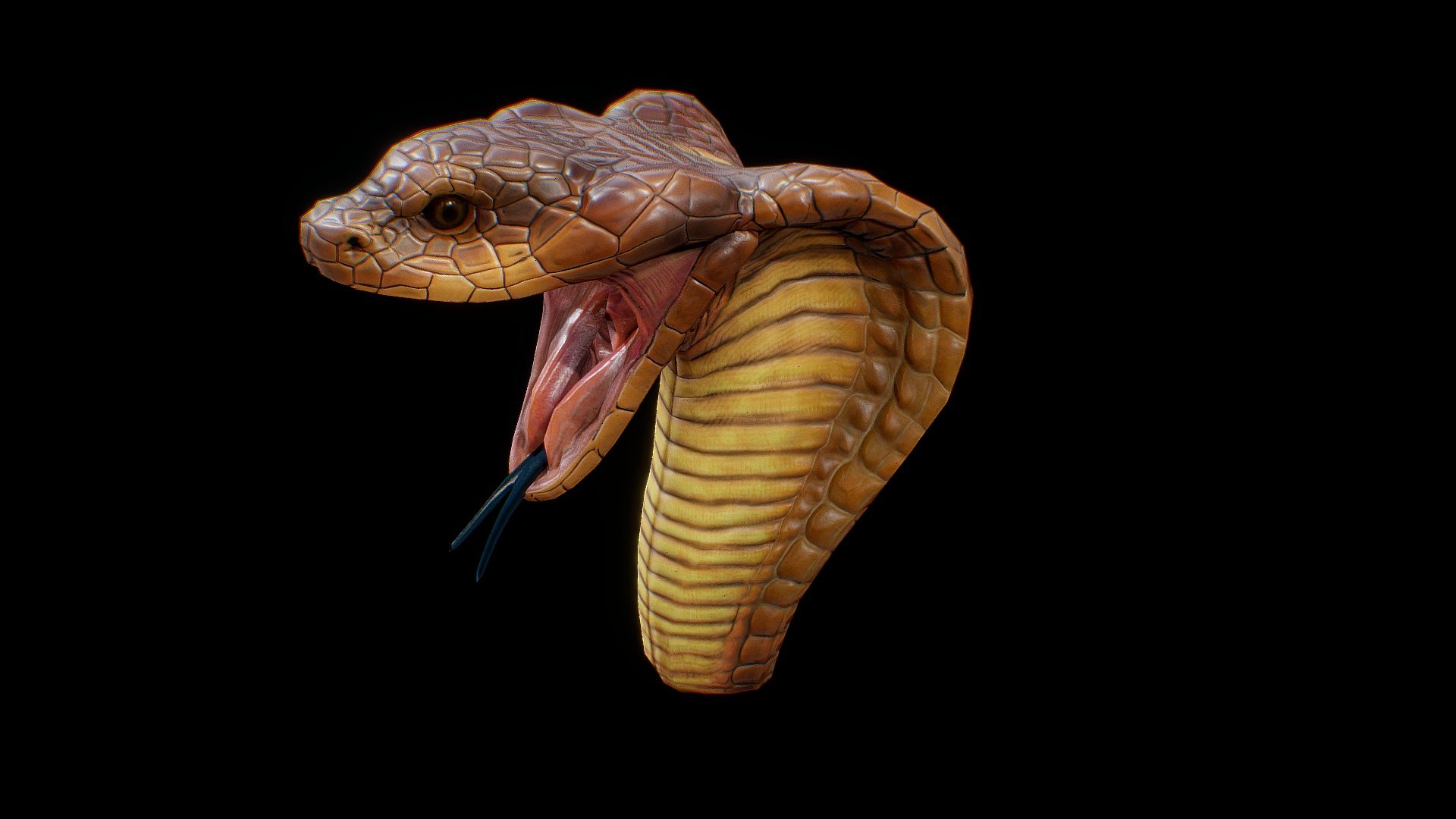 Snake head - 3D model by 3dPrintingRealms (@aspan13) [491b716] - Sketchfab