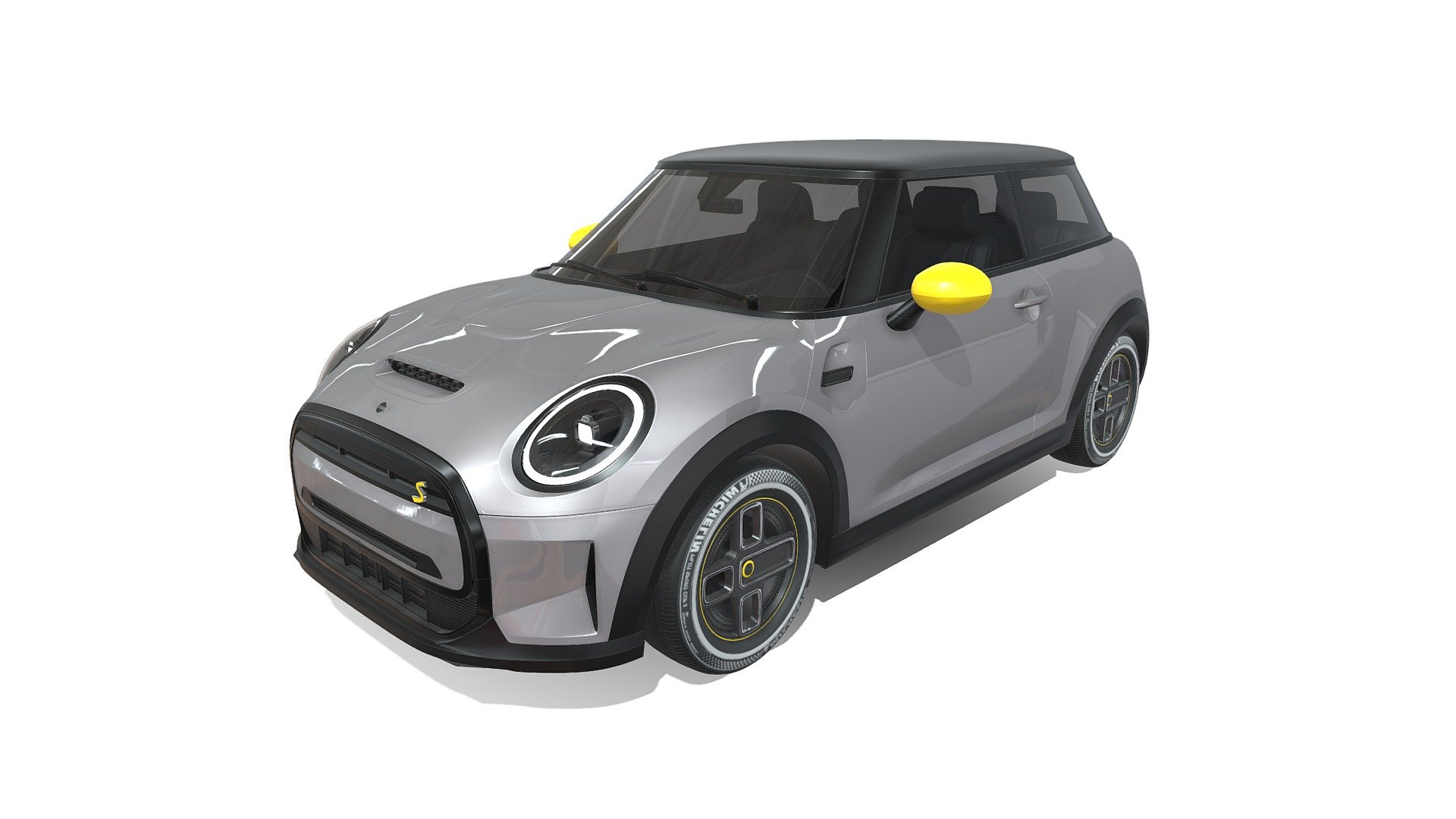 Mini Cooper Electric 2023 - Buy Royalty Free 3D model by Raj prajapat ...